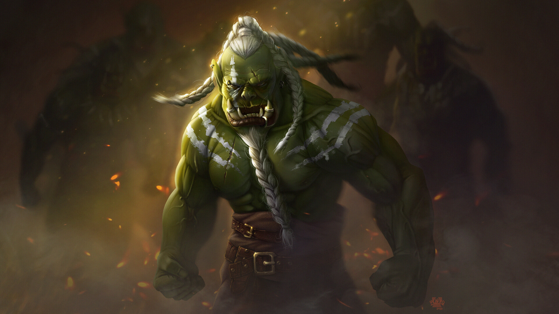 ArtStation - Fantasy Orcs