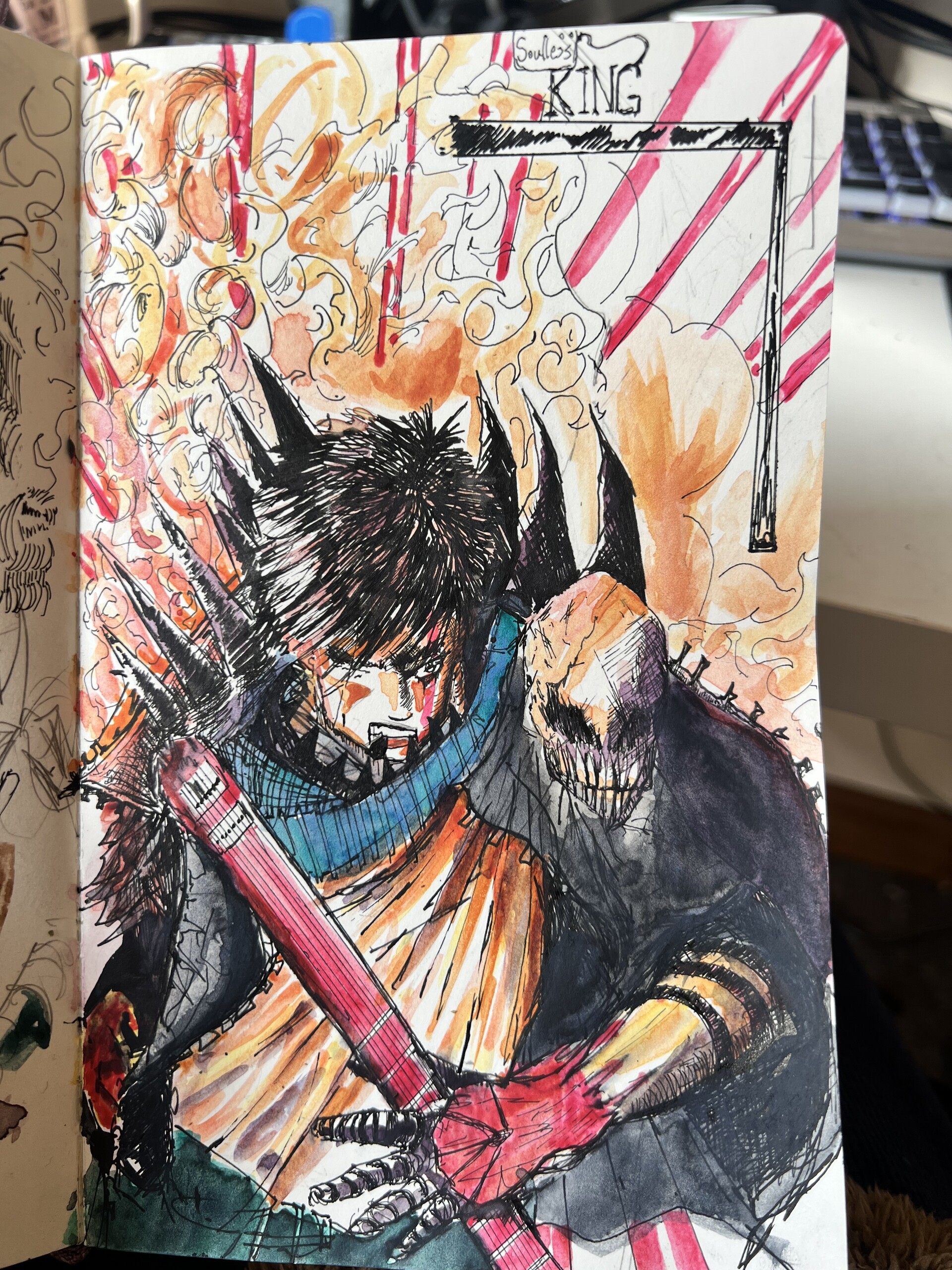 ArtStation - King - cover art for a comic that’s still in the making