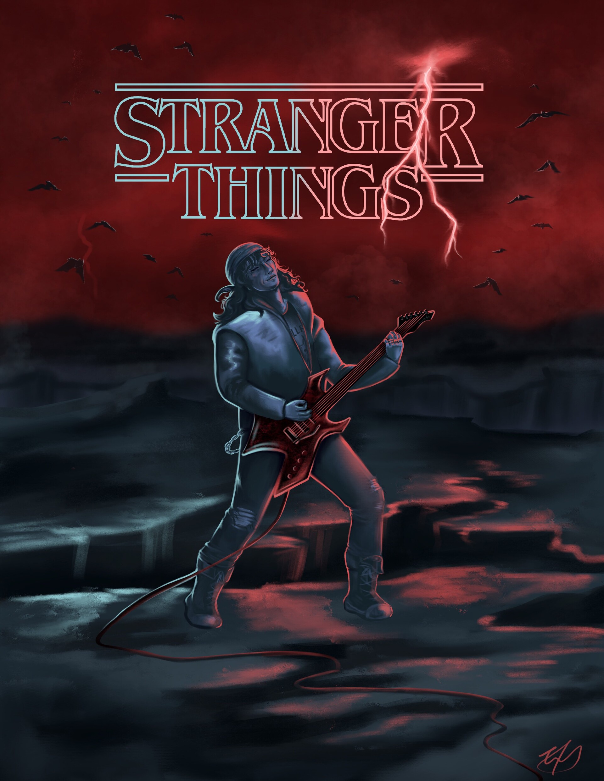 ArtStation - Eddie and the Bats