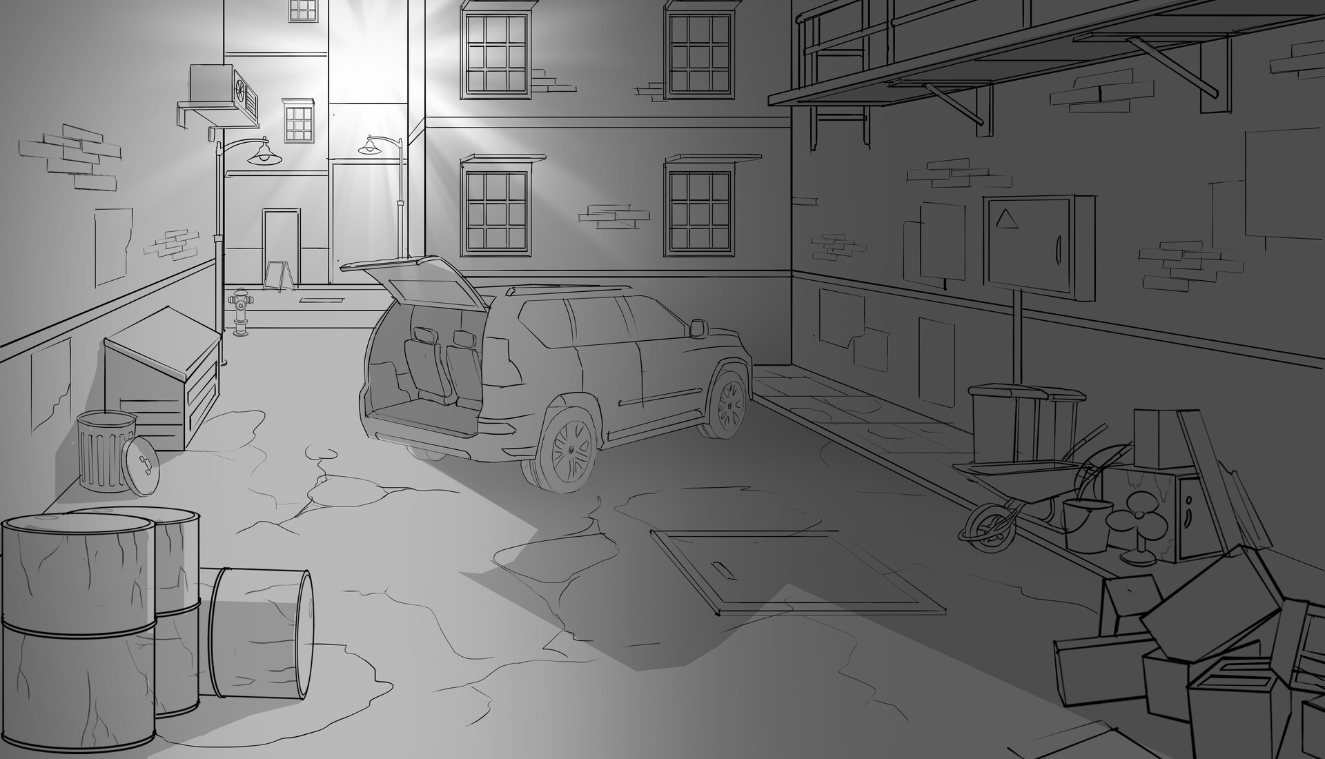 ArtStation - psycho torture room