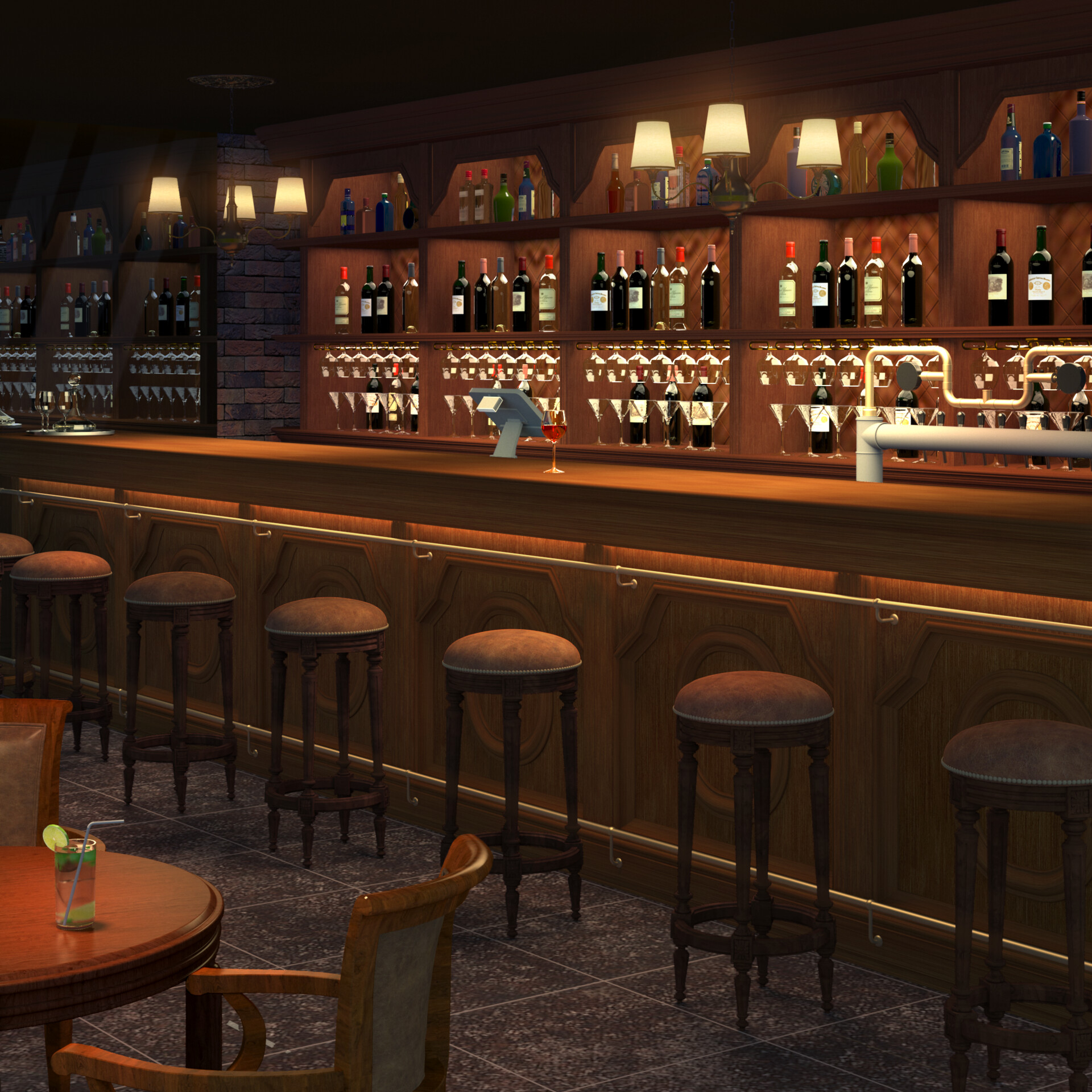 ArtStation - Bar