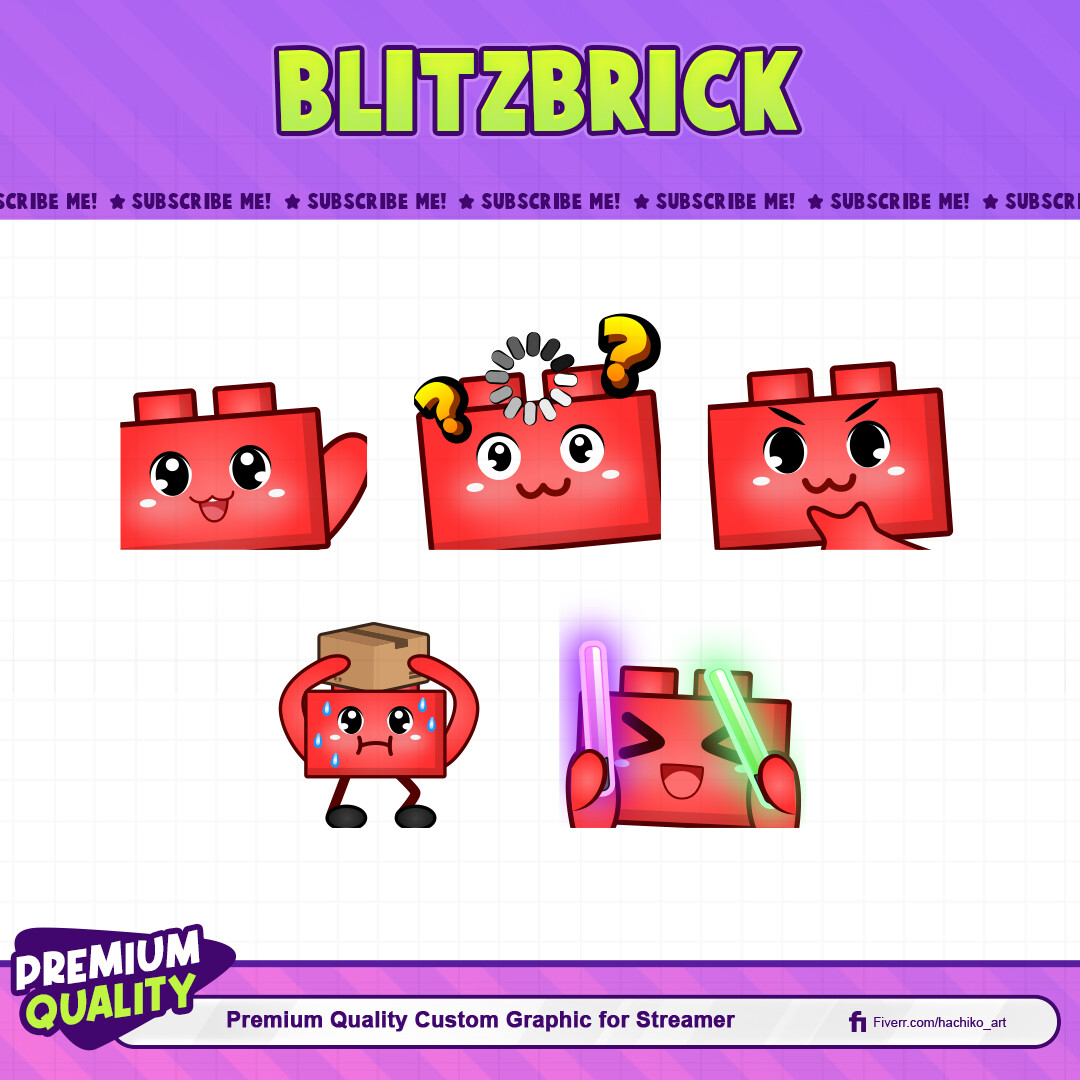 ArtStation - Cute Red Brick