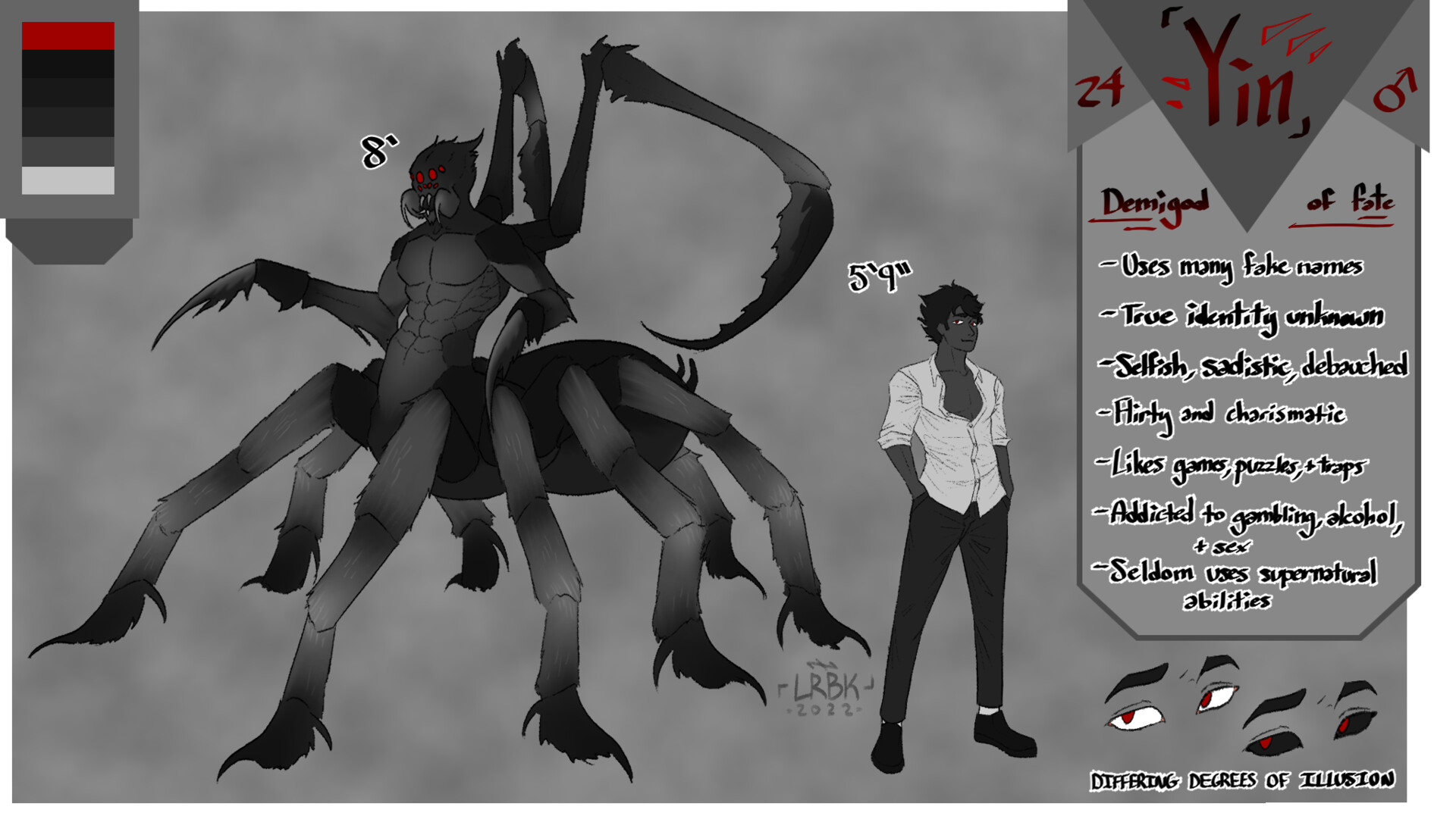 ArtStation - Yin - Character Design Sheet