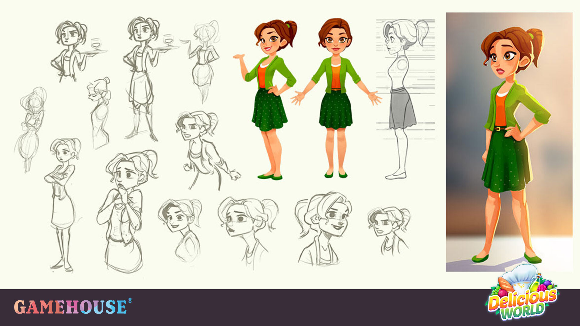 ArtStation - Concept Sketches for Delicious World