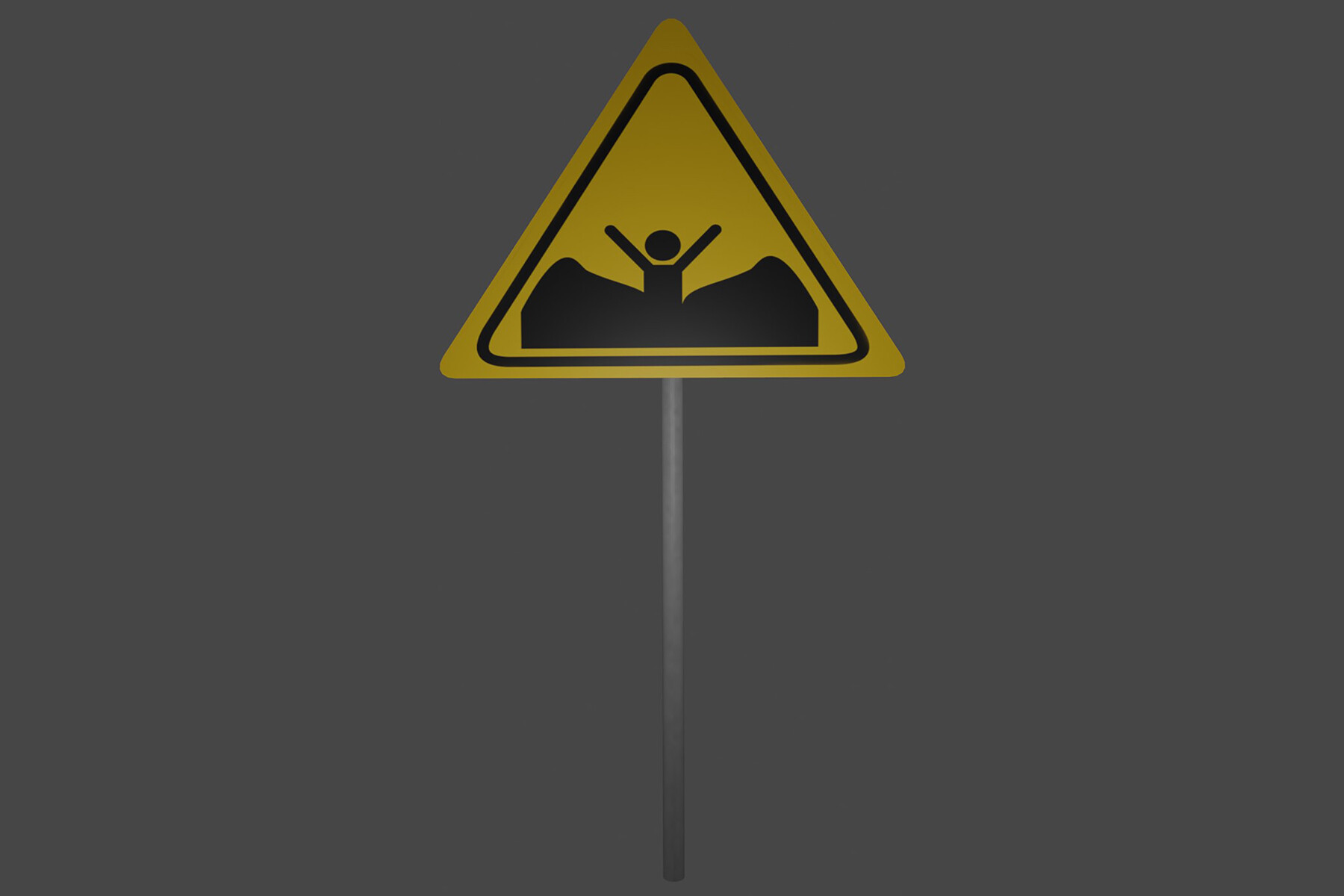 ArtStation - Quicksand Warning Sign