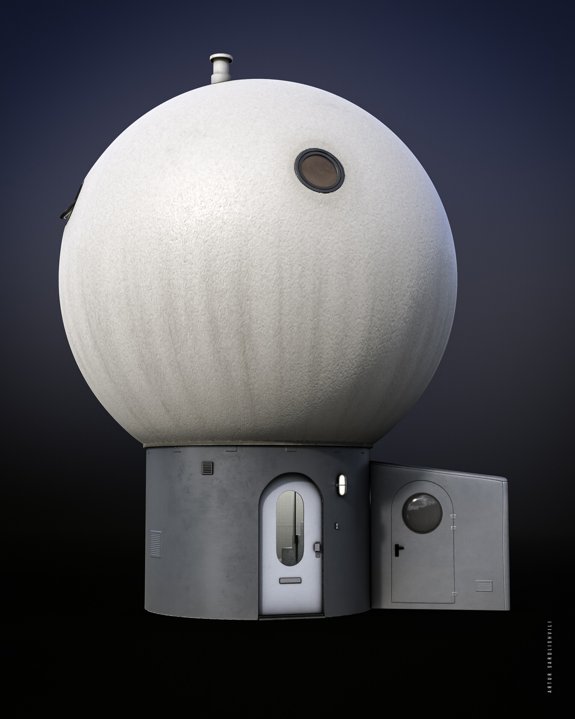 Artur Sardlishvili - Spherical House