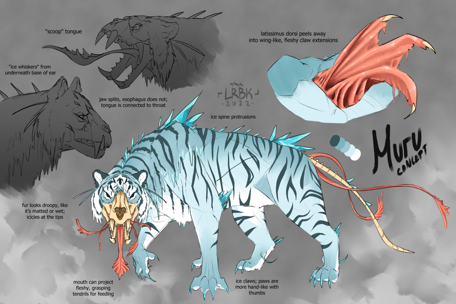 ArtStation - Muru - Creature Concept