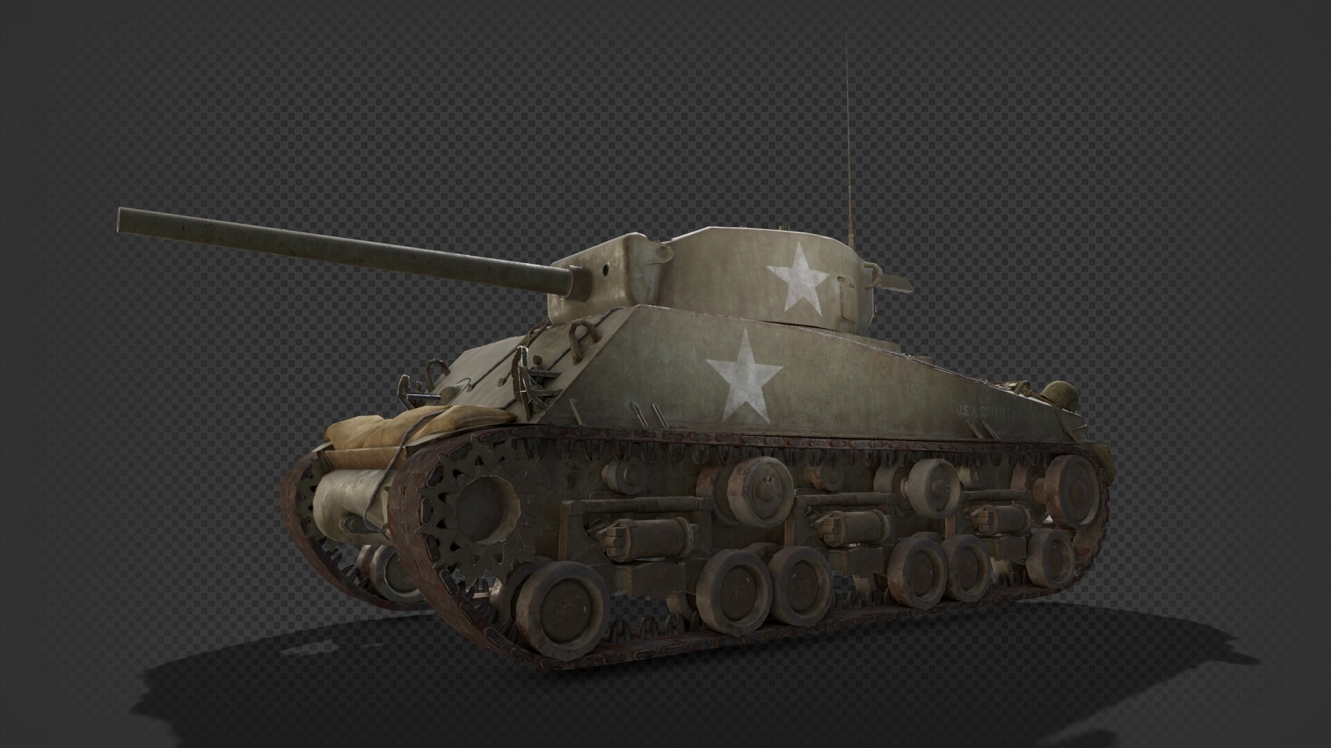 ArtStation - M4 Sherman Tank