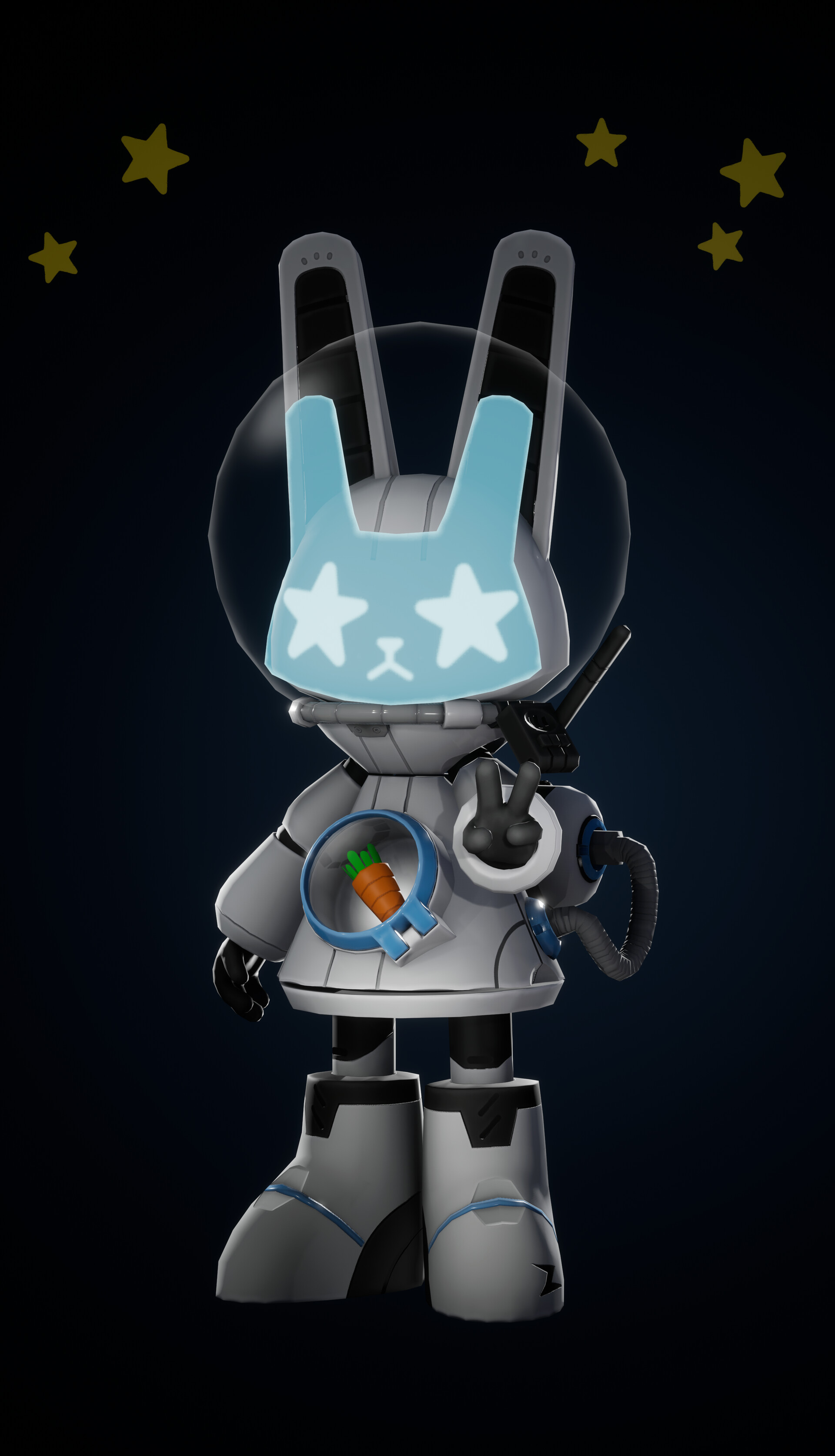 ArtStation - Astronaut Rabbit