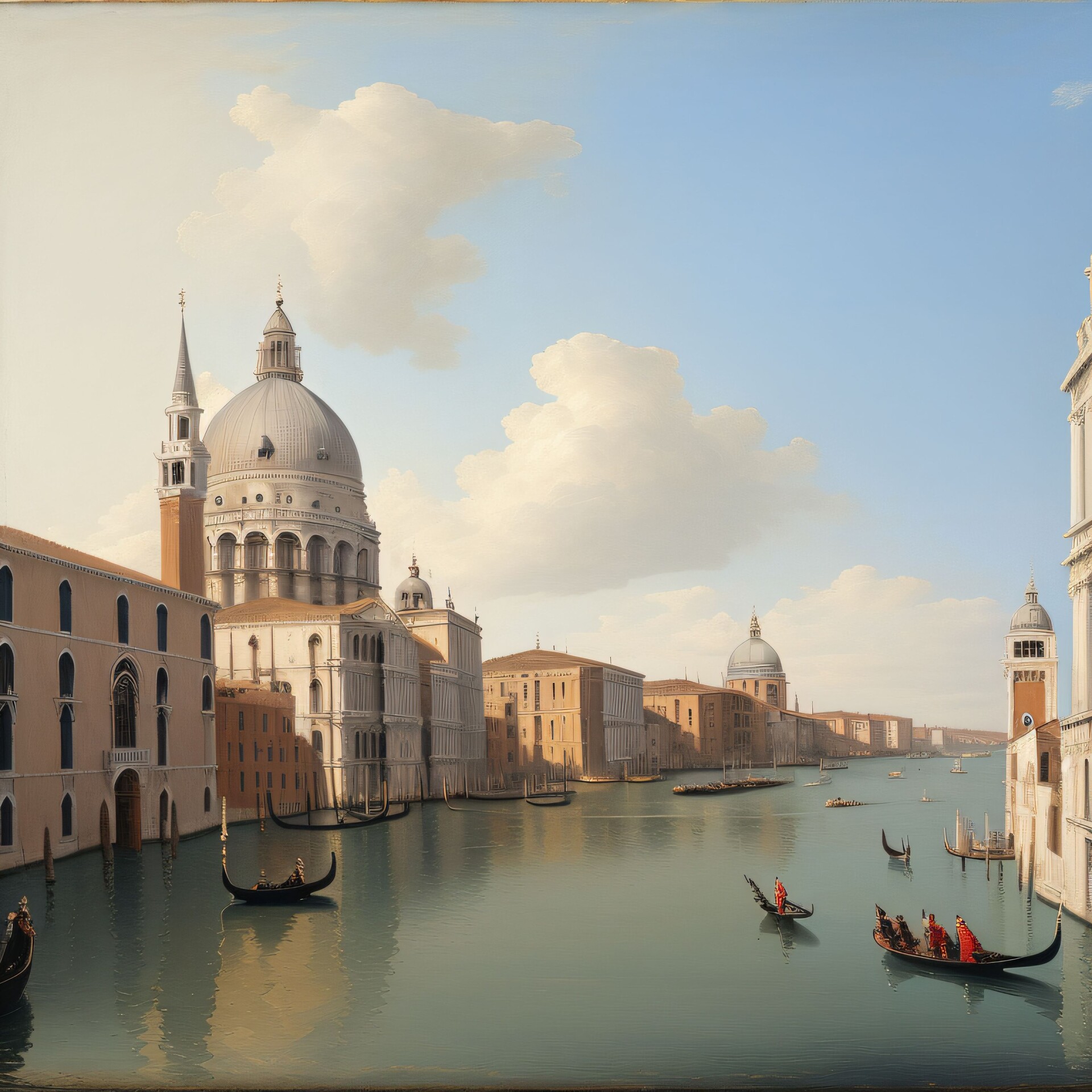 ArtStation - [AI] Venice views, by Canaletto