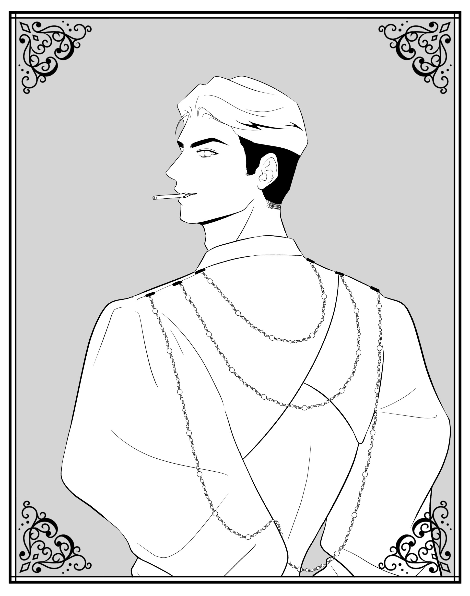 ArtStation - oc line art #10224