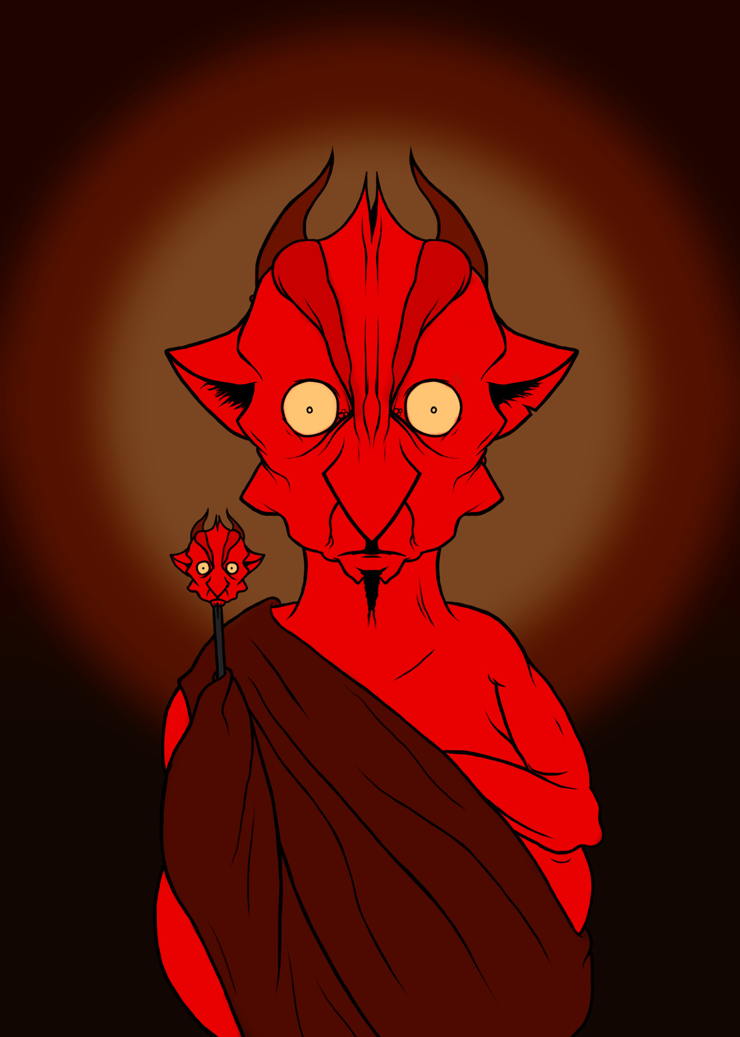 ArtStation - Devil Icon