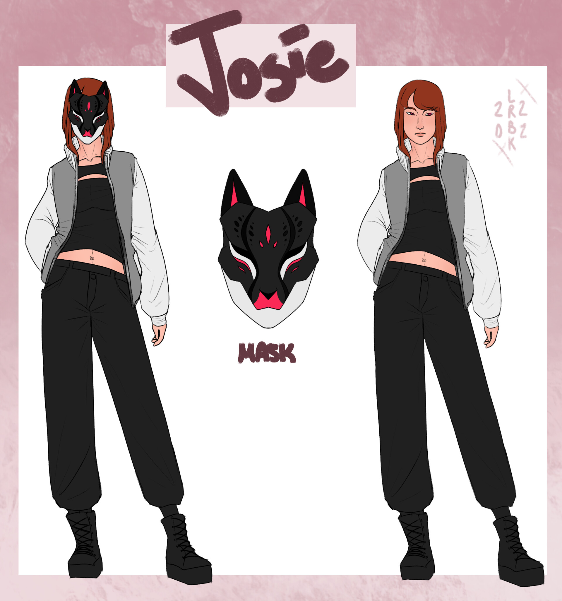ArtStation - Josie - Design Sheet