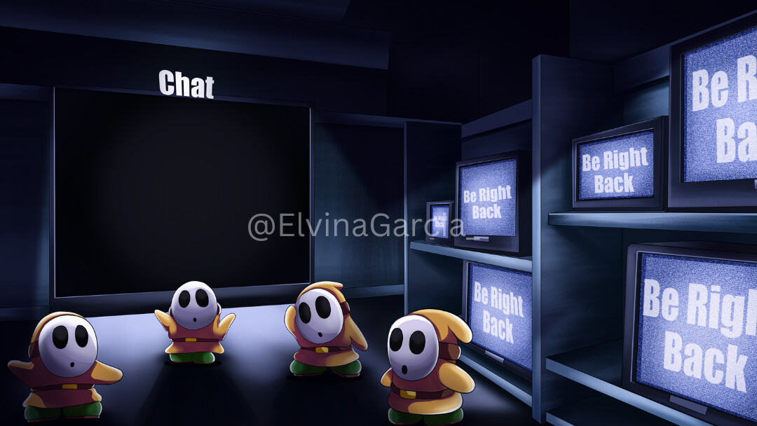 ArtStation - ShyGuy's BRB Screen + Overlay