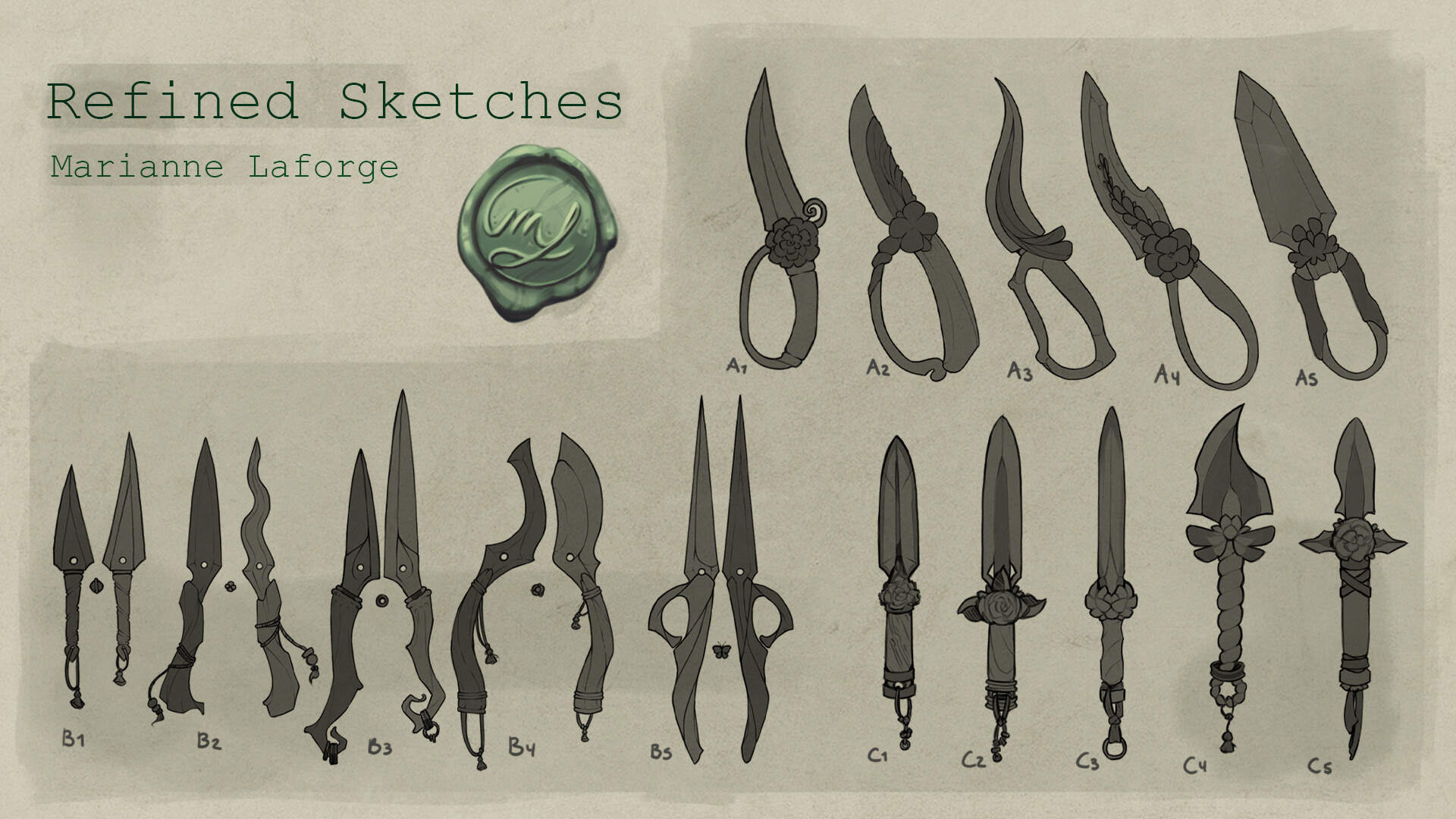 Marianne Laforge - Garden Dagger