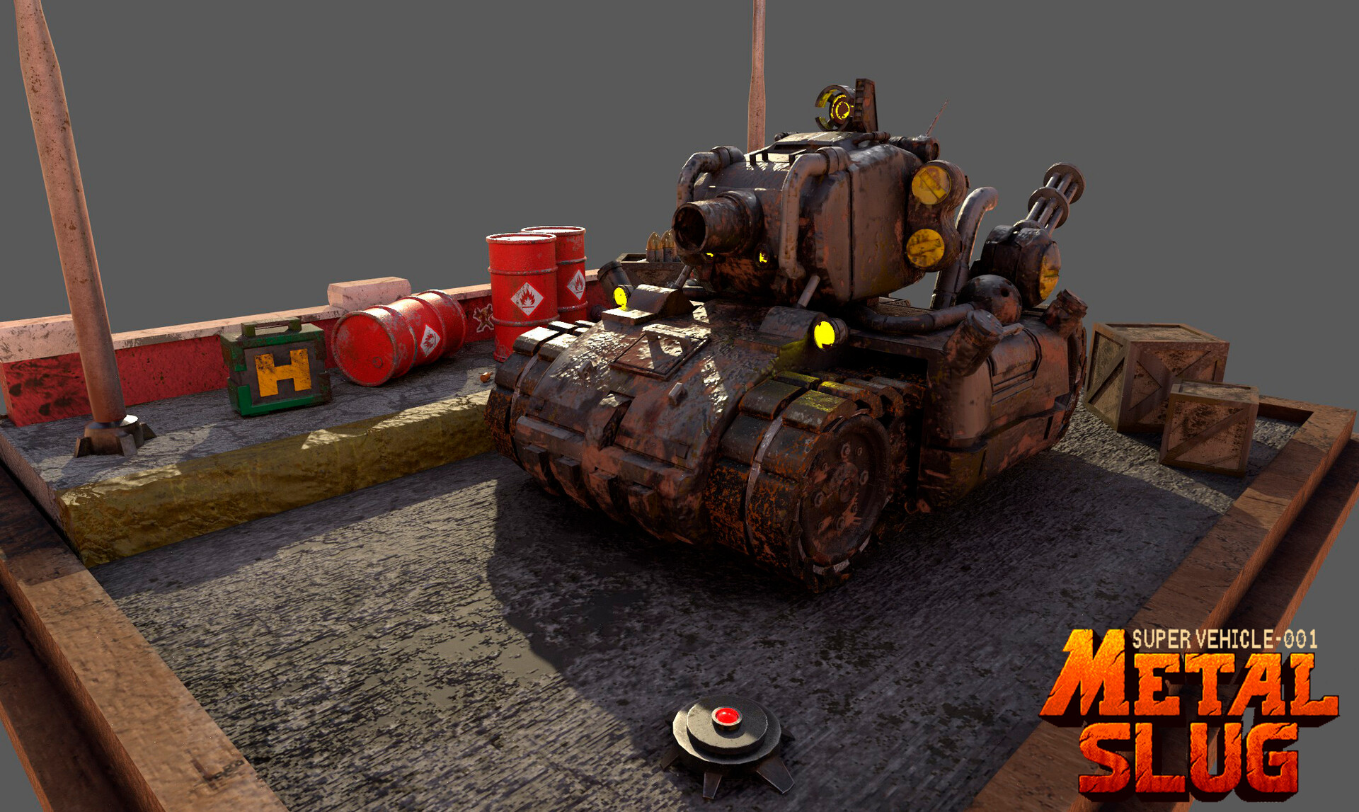 ArtStation - Metal Slug sv-001