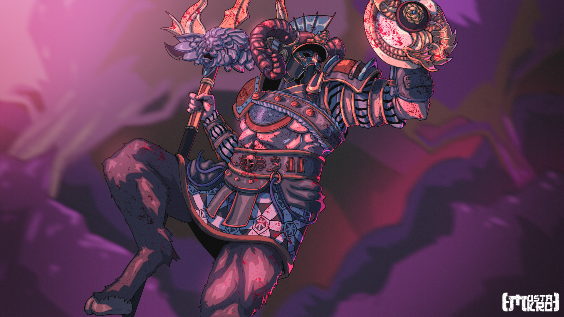 ArtStation - VALORAX The Satyr DnD Commission