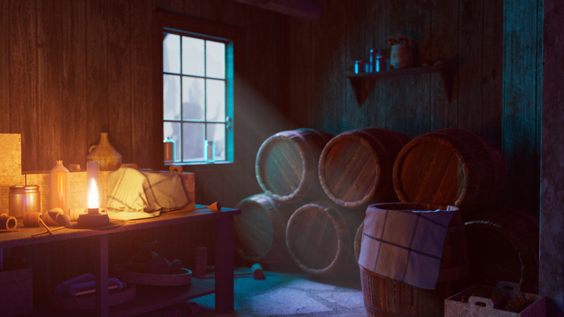 ArtStation - Lighting a scene in Maya