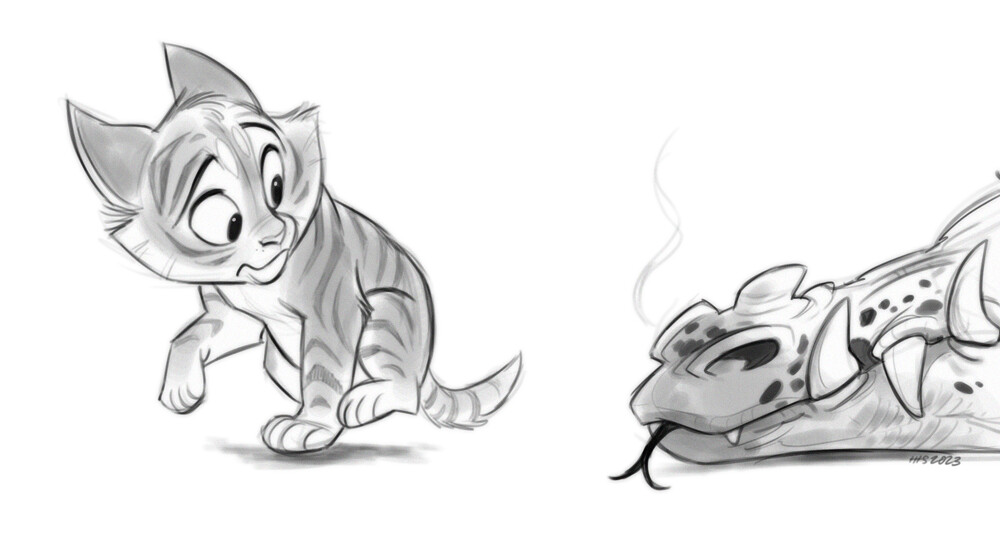 ArtStation - Don't wake the monster