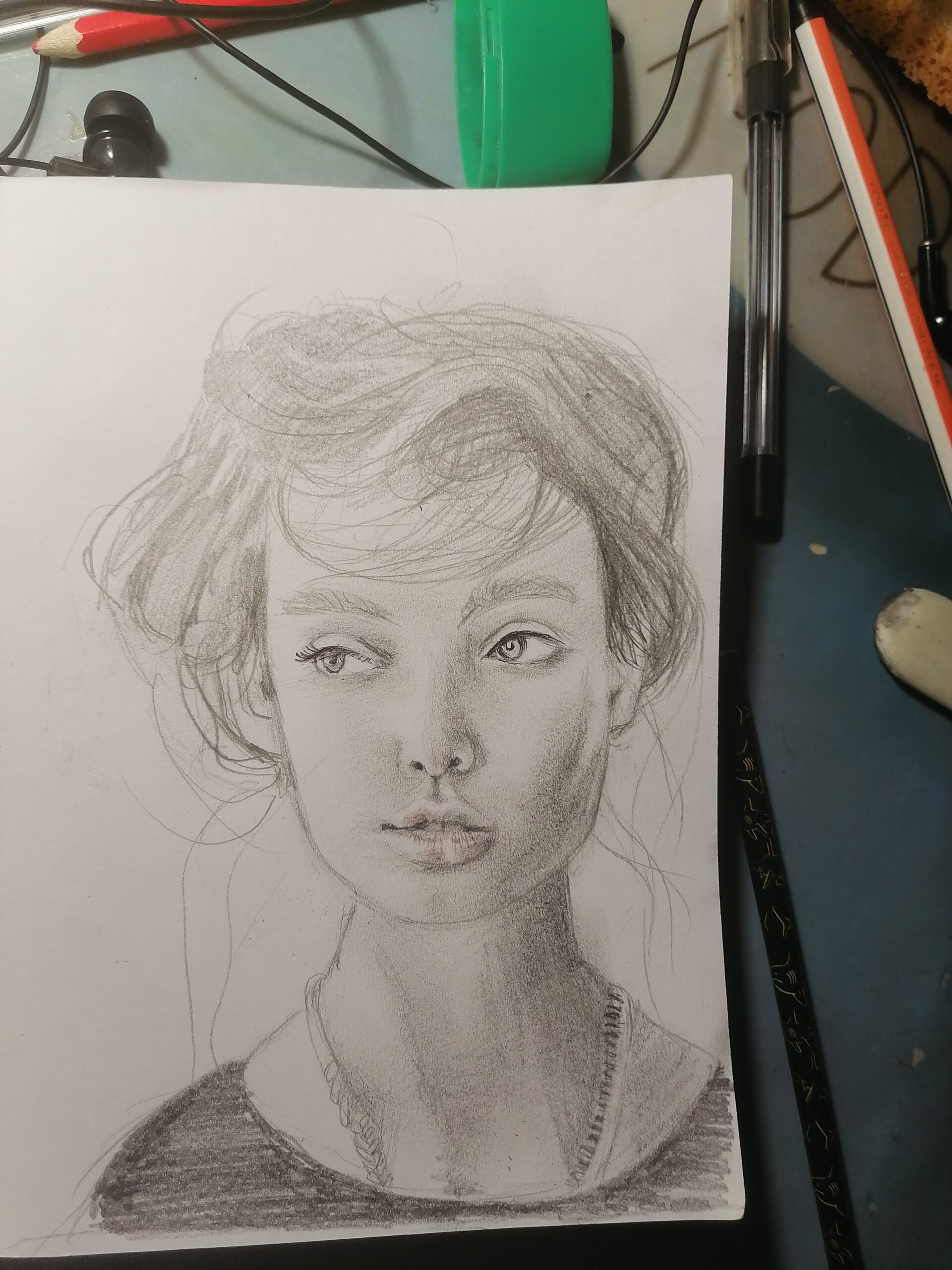 ArtStation - Portrait of a stranger.