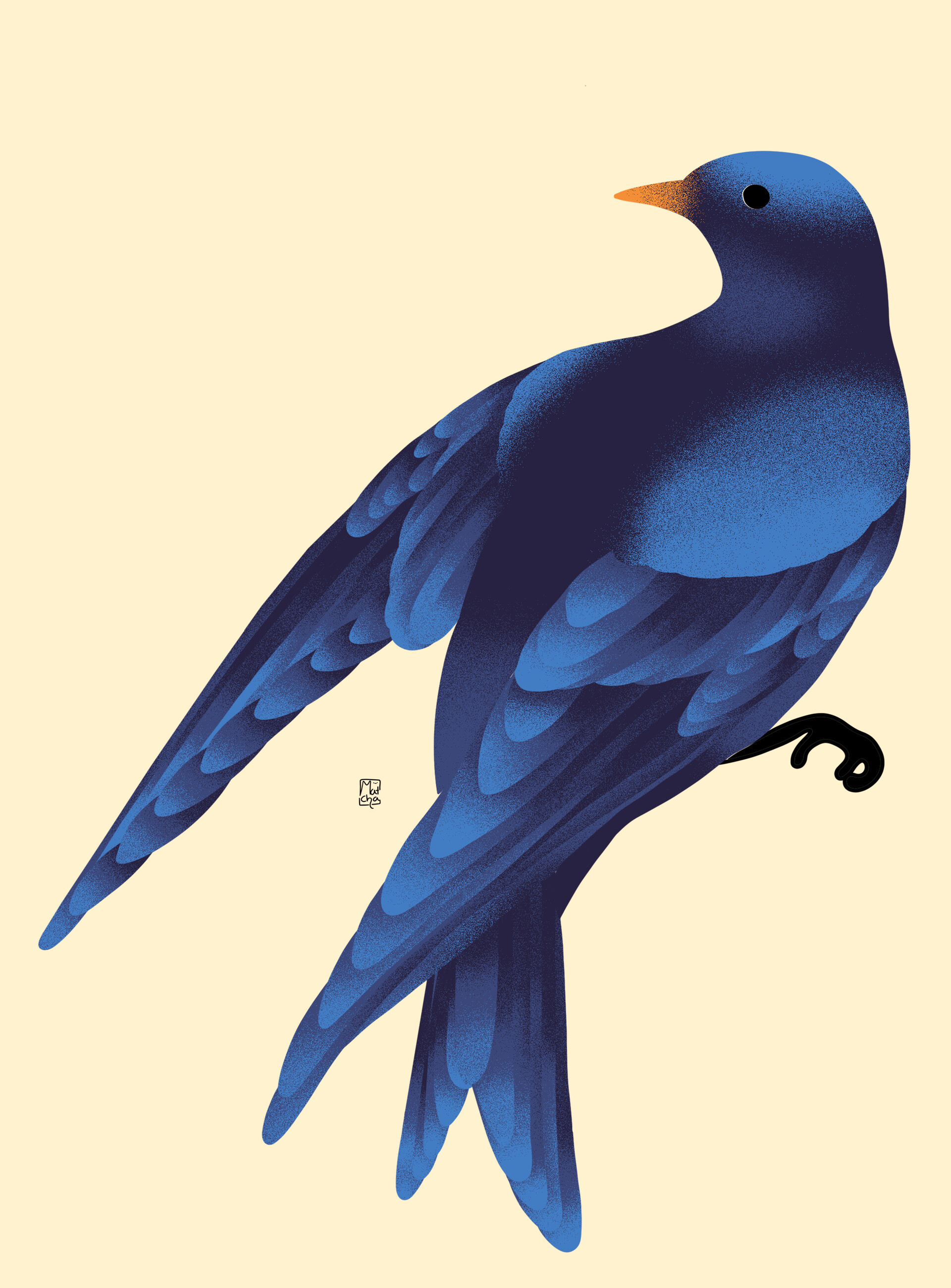 ArtStation - Blue bird