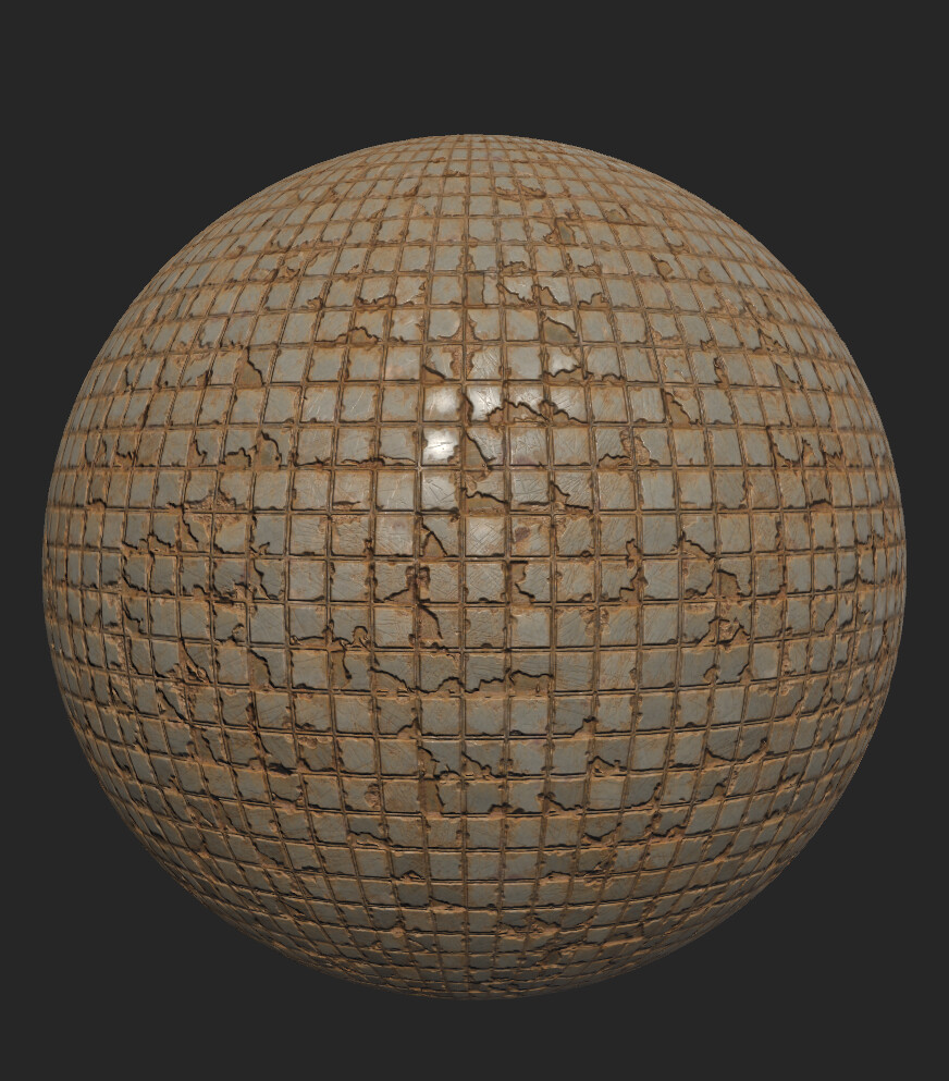 ArtStation - Damaged Tiles