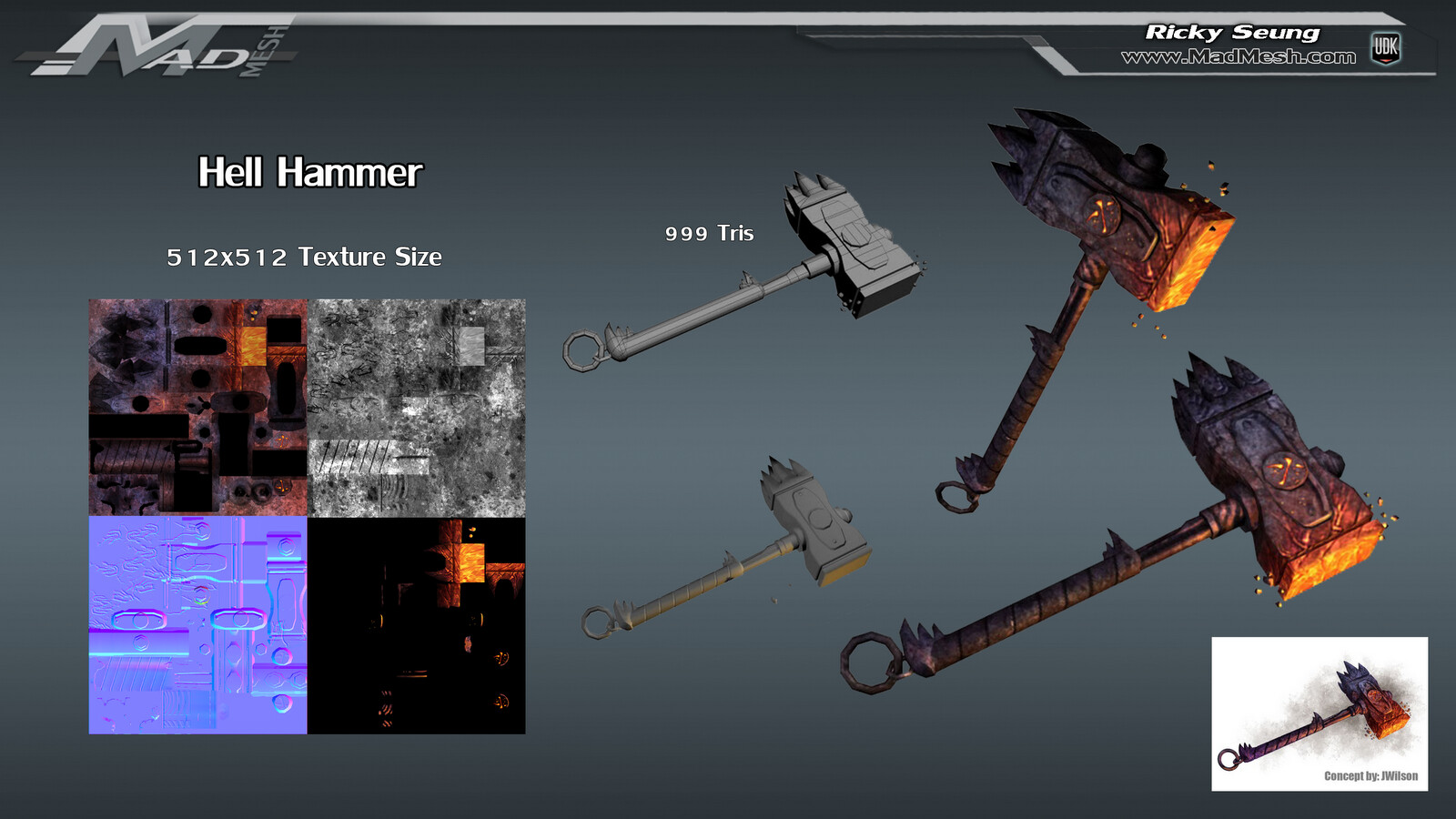 ArtStation - Hell Hammer