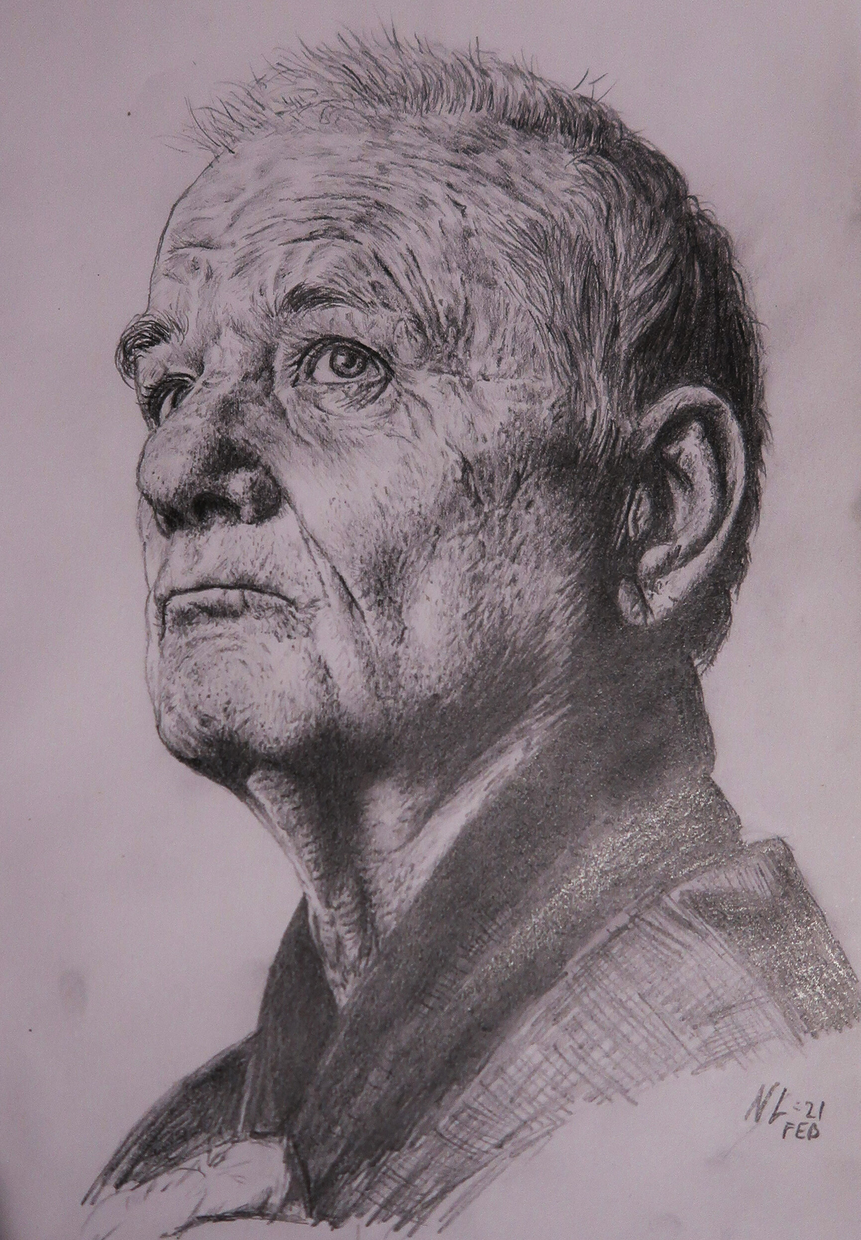 ArtStation - Bill Murray Portrait