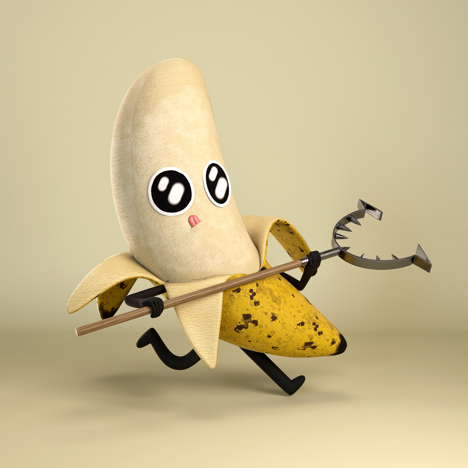 ArtStation - Banana Warrior