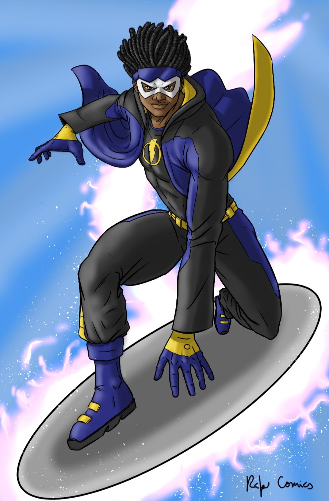 static shock drawing
