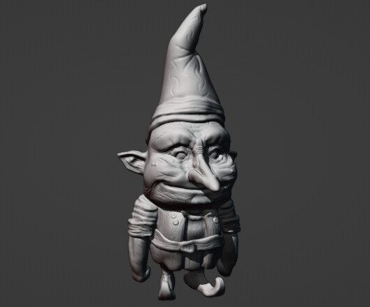 ArtStation - gnome sculpt