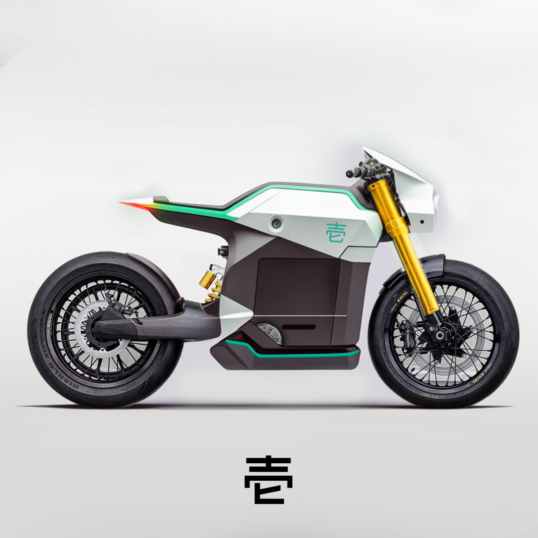 ArtStation - Electric Motorcycle Concept Design