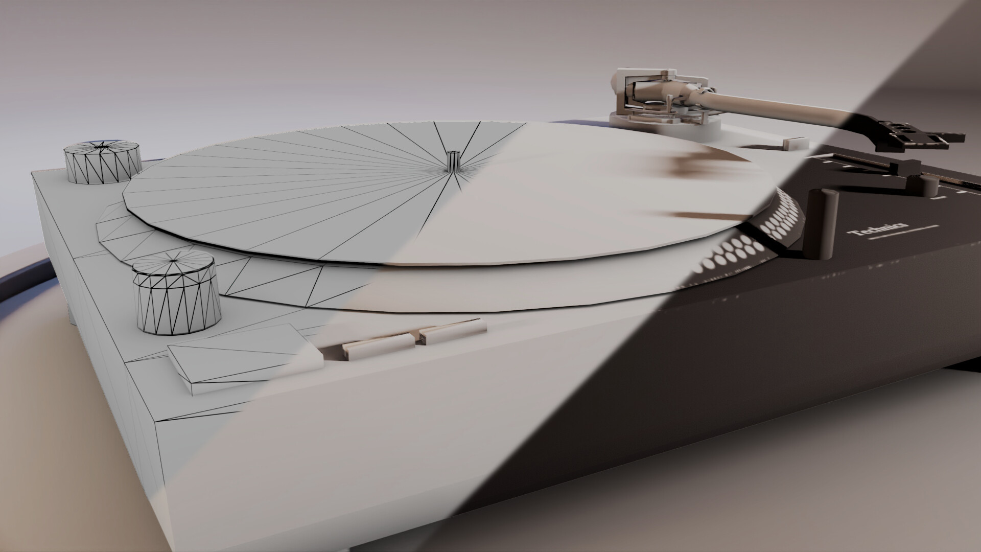 ArtStation - Technics SL1000 mk7