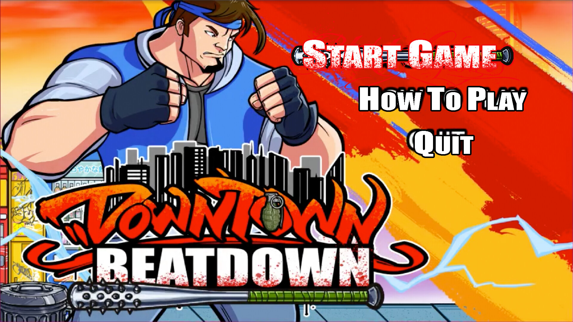 ArtStation - Downtown Beatdown Cover Art & Logo