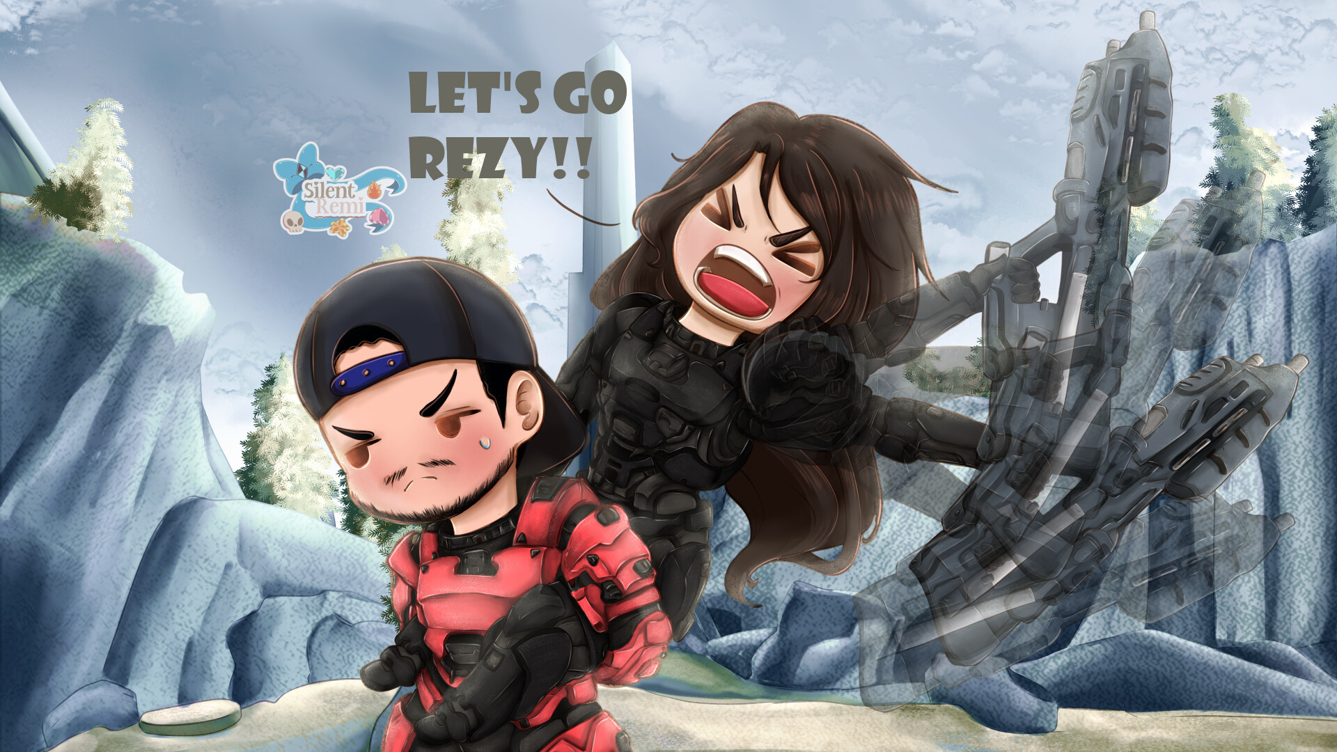 ArtStation - Offline Screen Commission