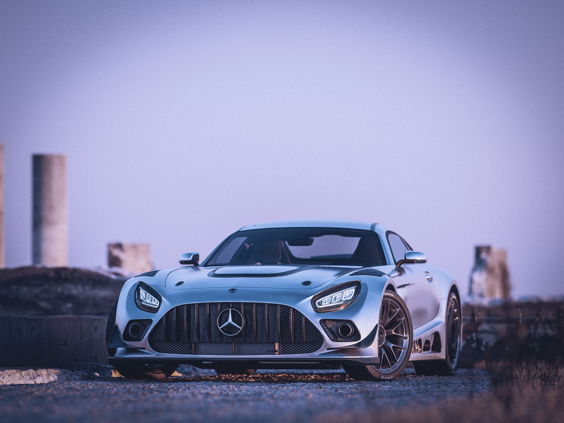 ArtStation - Mercedes Benz AMG GTR Duck wing