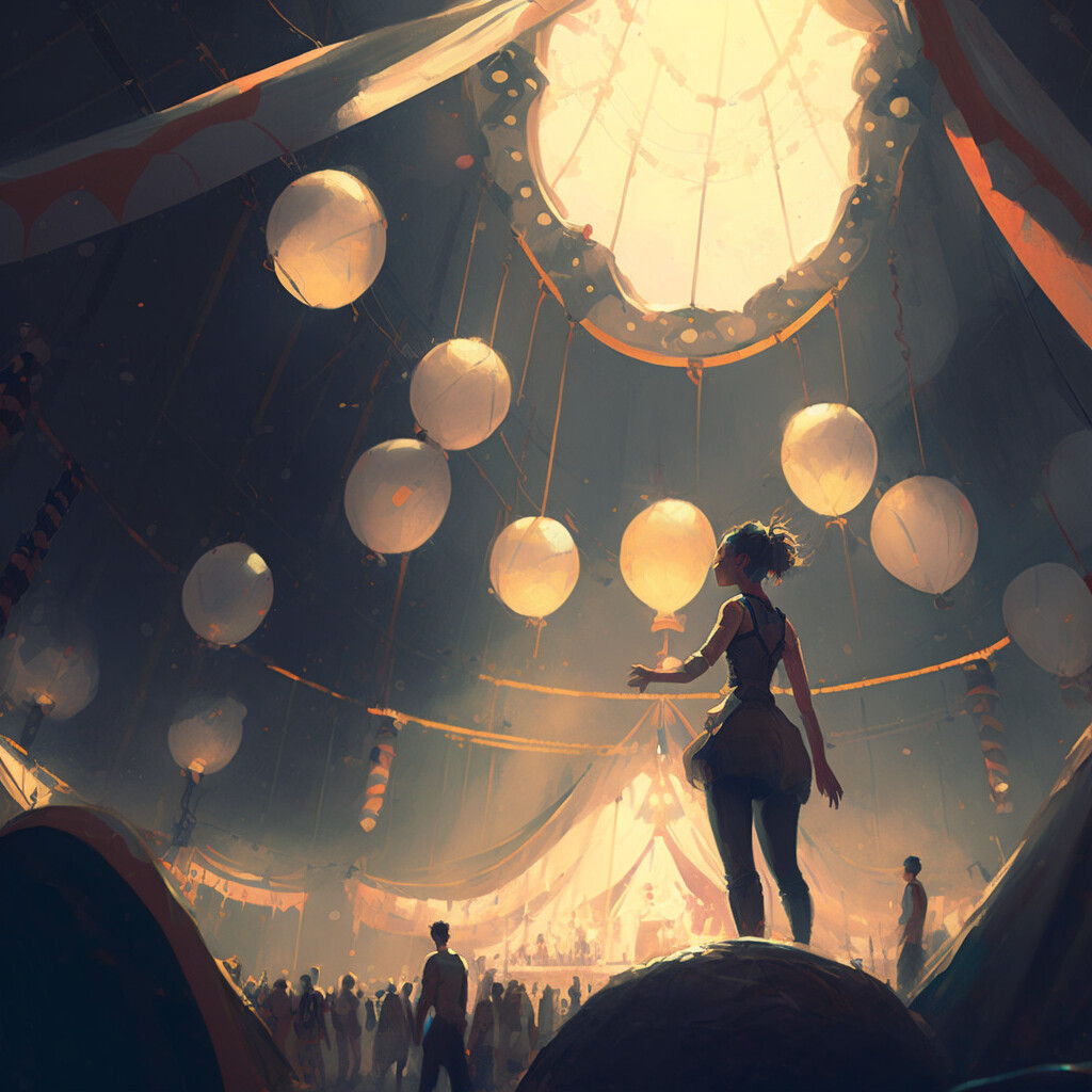 ArtStation - Showtime Spectacular: A Vibrant Digital Painting of Circus ...