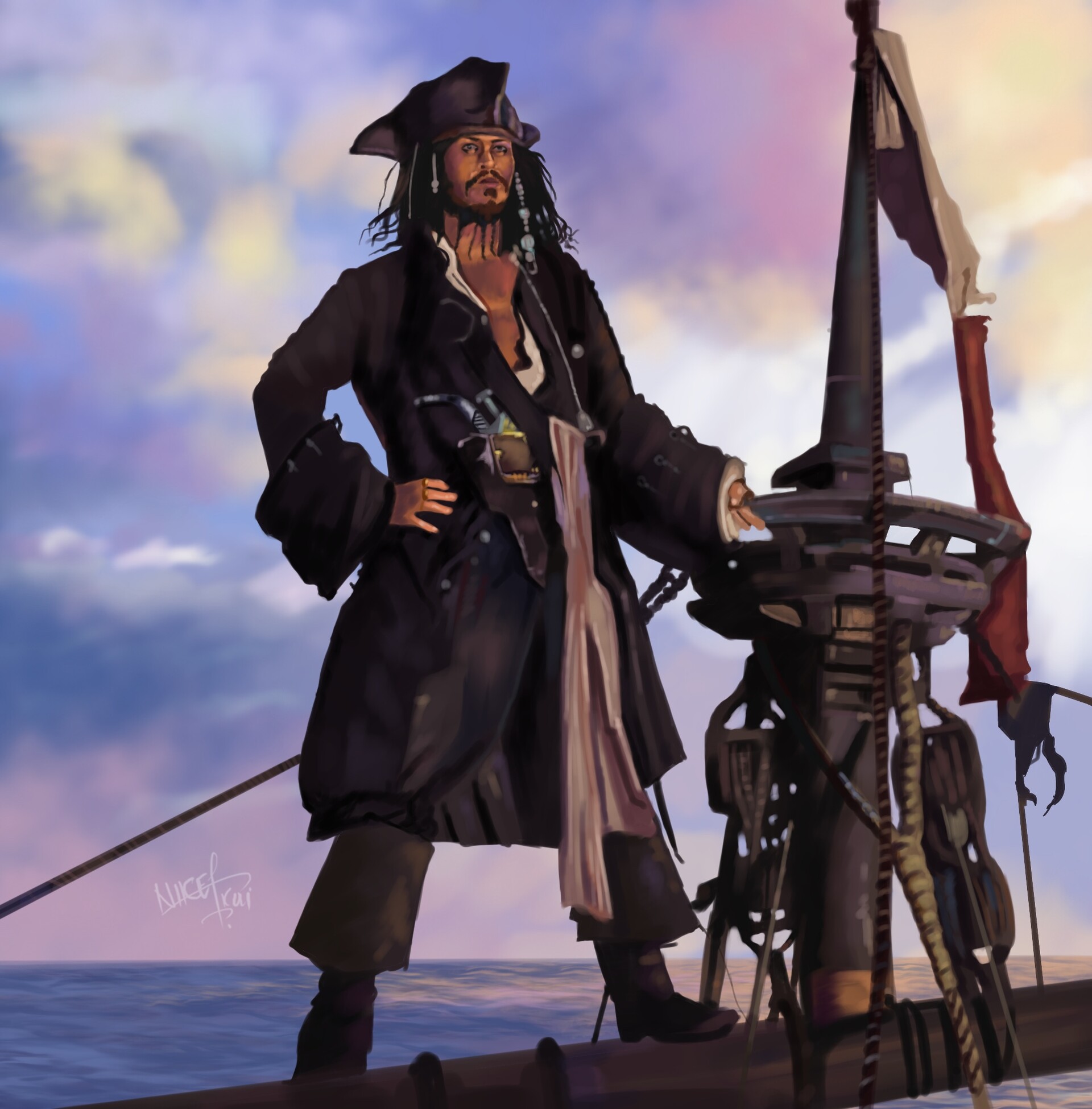 ArtStation - Jack Sparrow