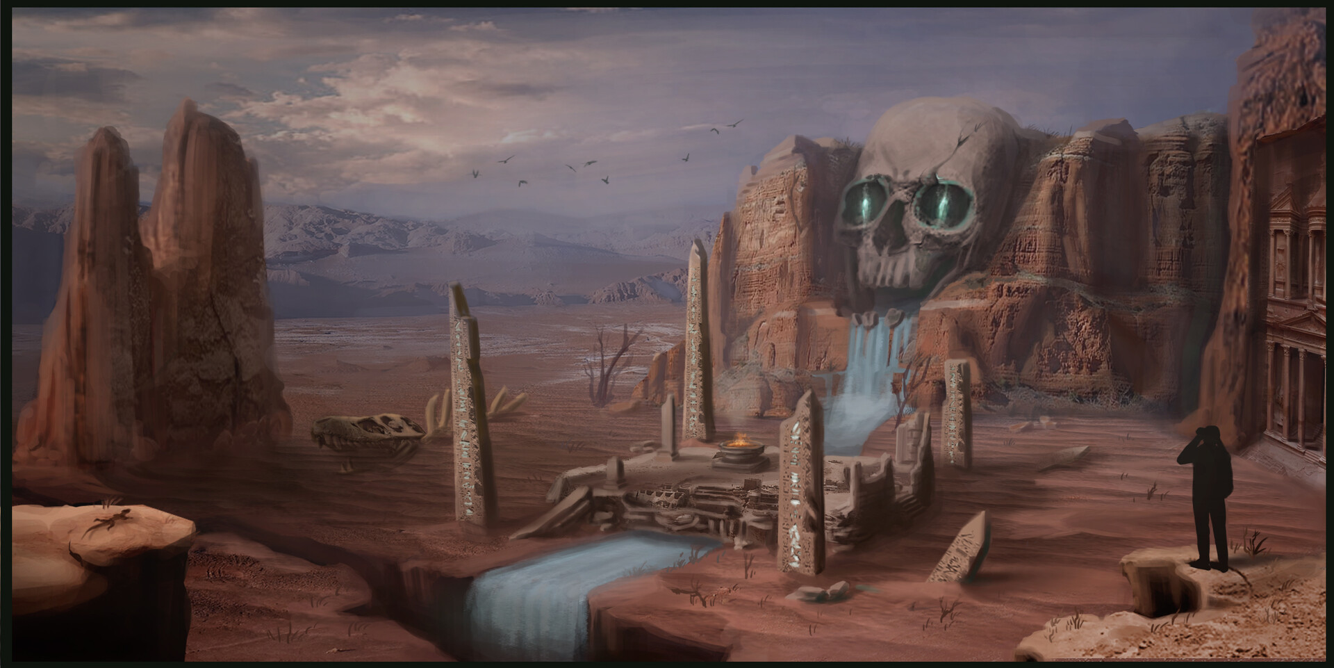ArtStation - Desert ruins