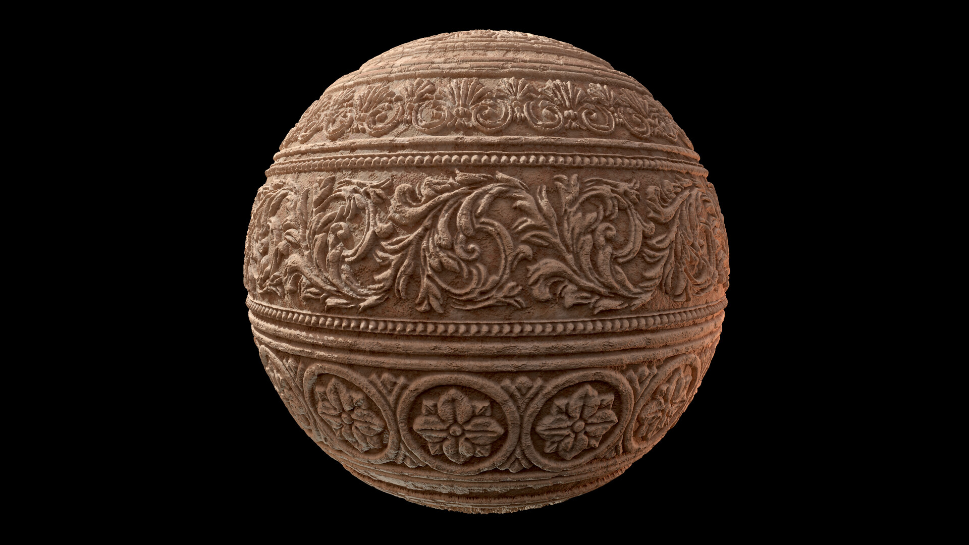 Alec Wood - Stone Carvings Trim Textures