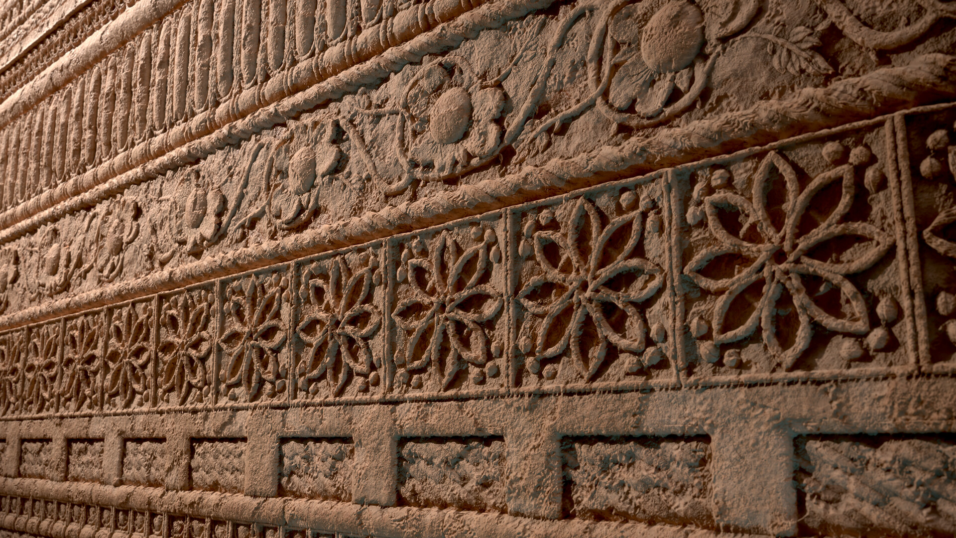 Alec Wood - Stone Carvings Trim Textures