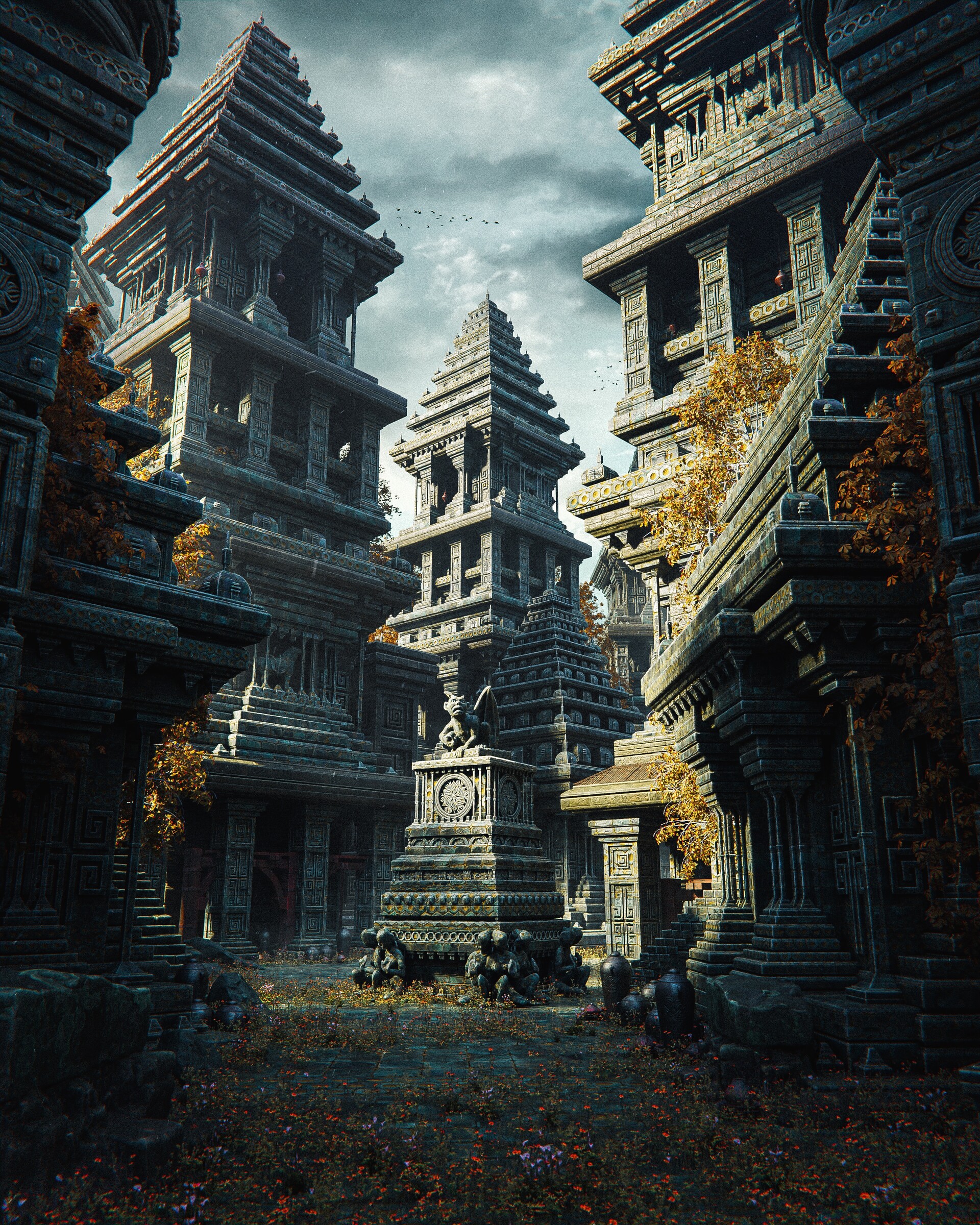 ArtStation - Darkstone Temple