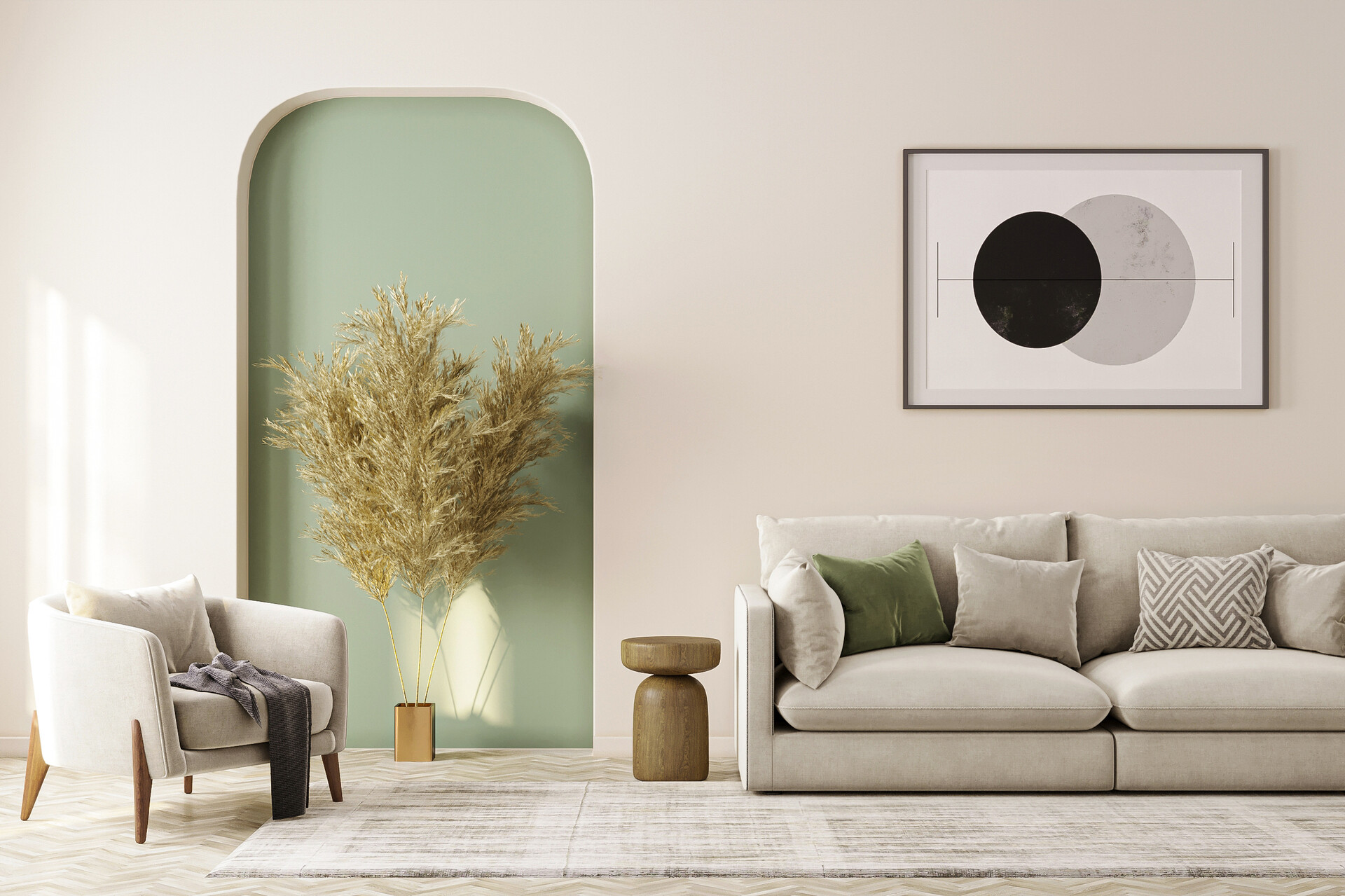 ArtStation - interior livingroom scene 05