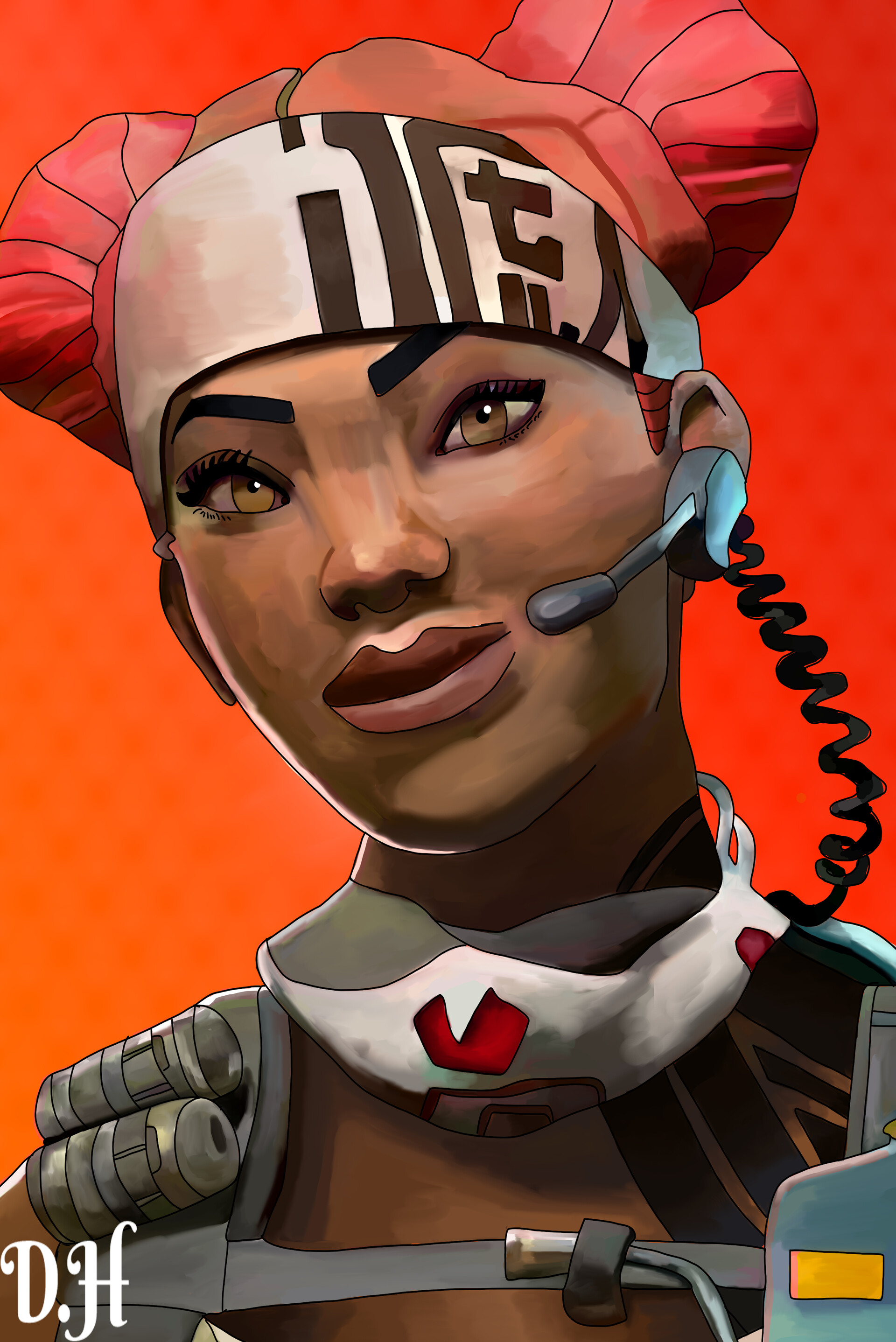 ArtStation - Apex Legend Portrait Study