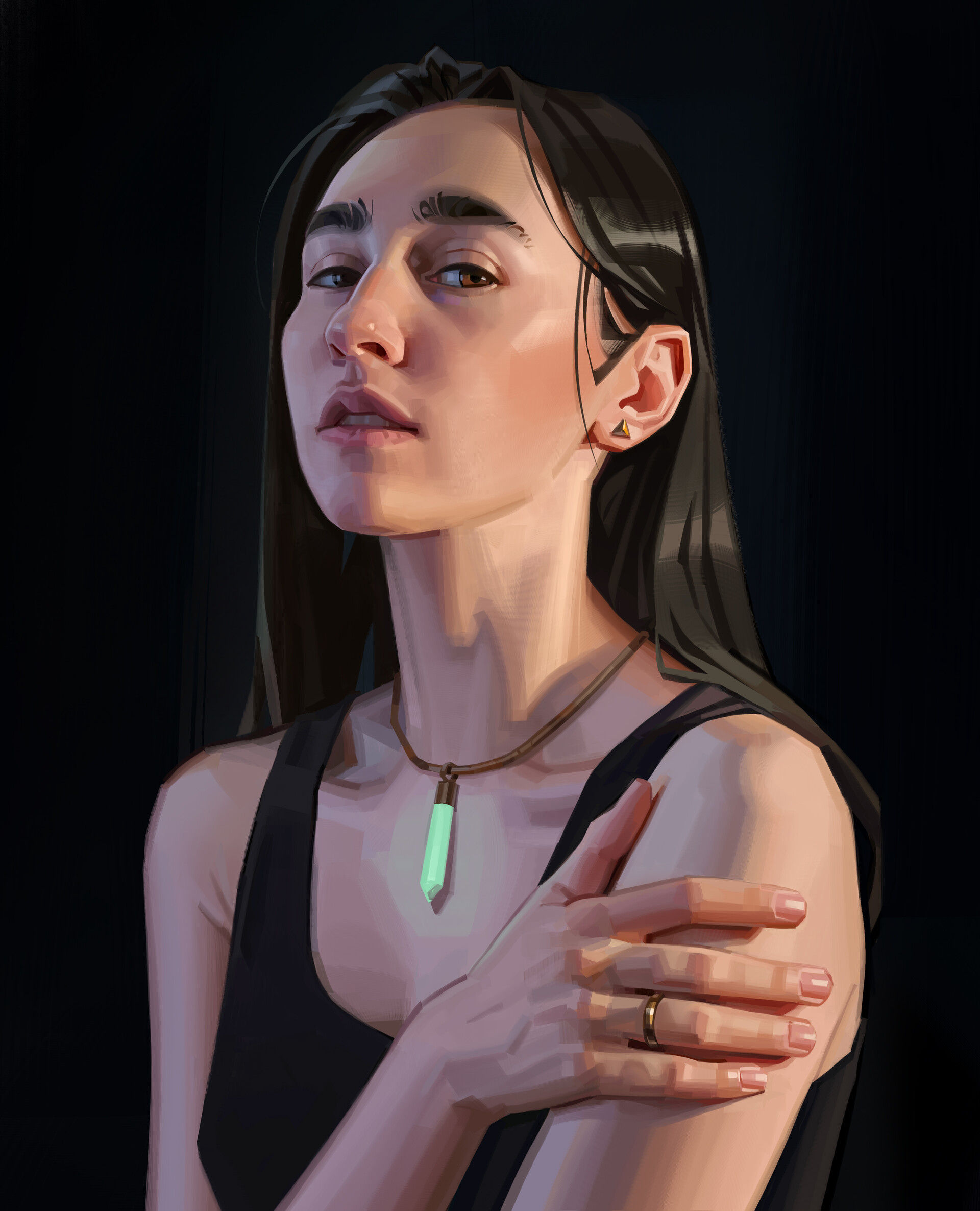 ArtStation - Portrait 54 (with process)
