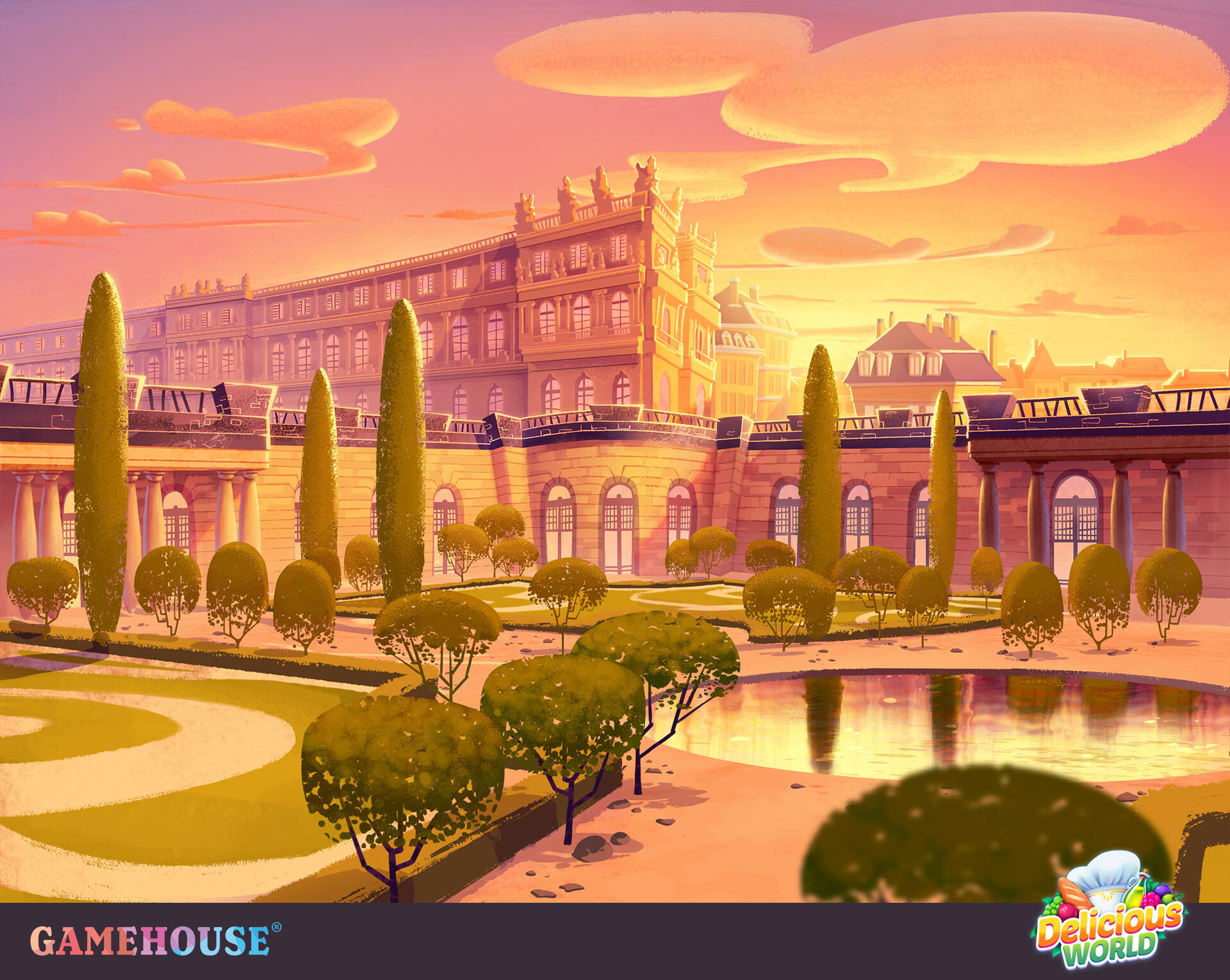 ArtStation - Background Art DW - Delicious Stories