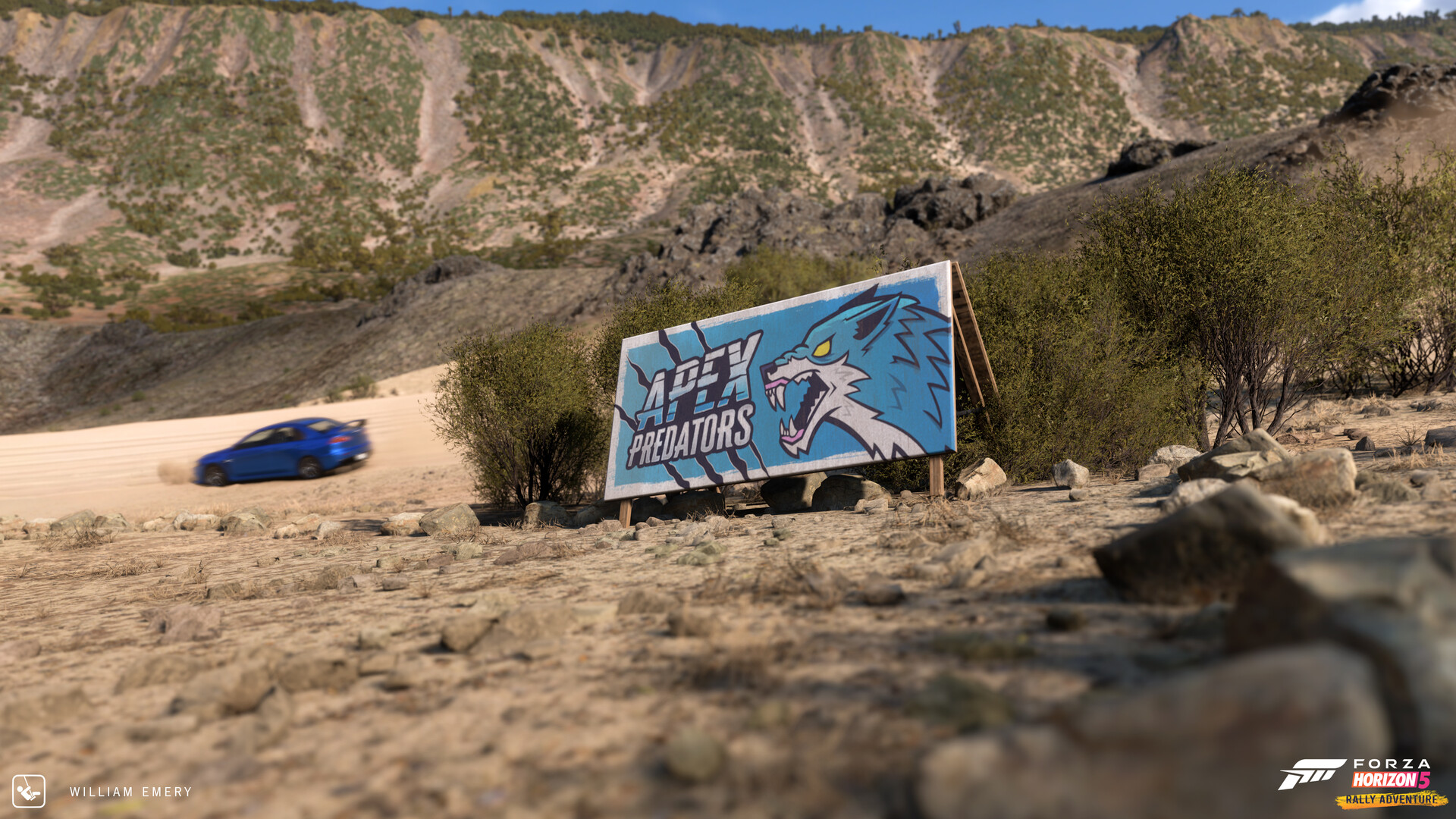 William Emery - Rally Adventure - Apex Predators Branding