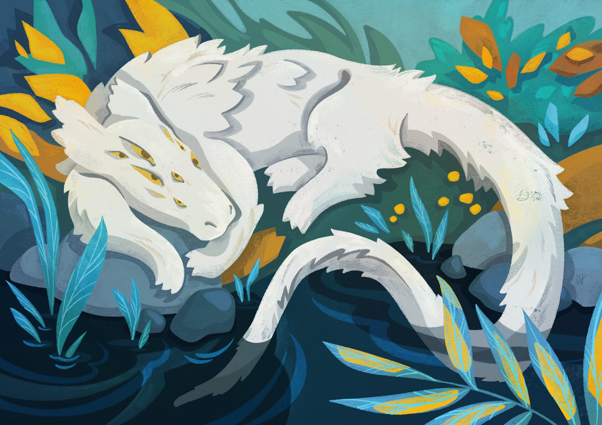 ArtStation - Sleeping shadow