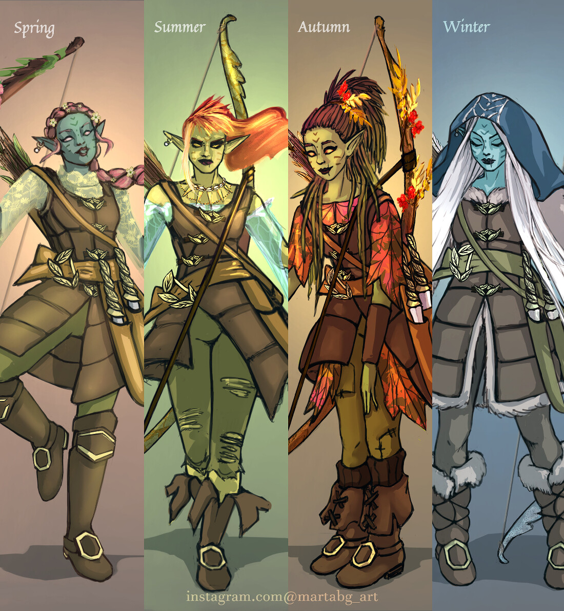 Marta B.G. - Winter Eladrin Drakewarden