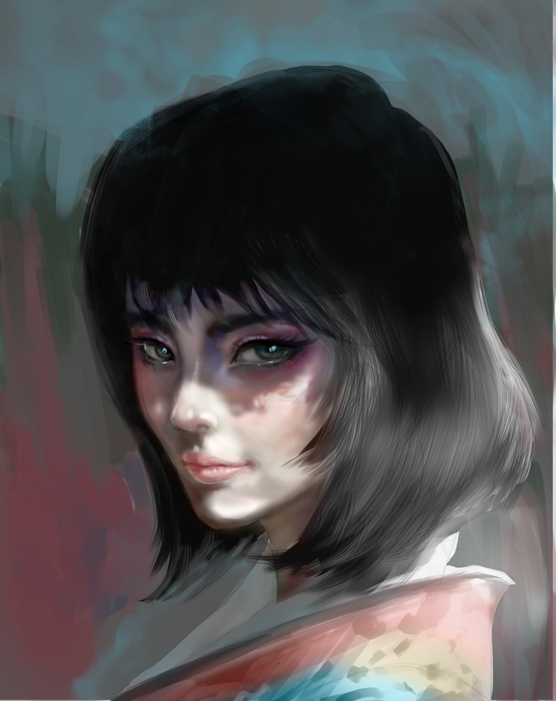 ArtStation - japanese girl